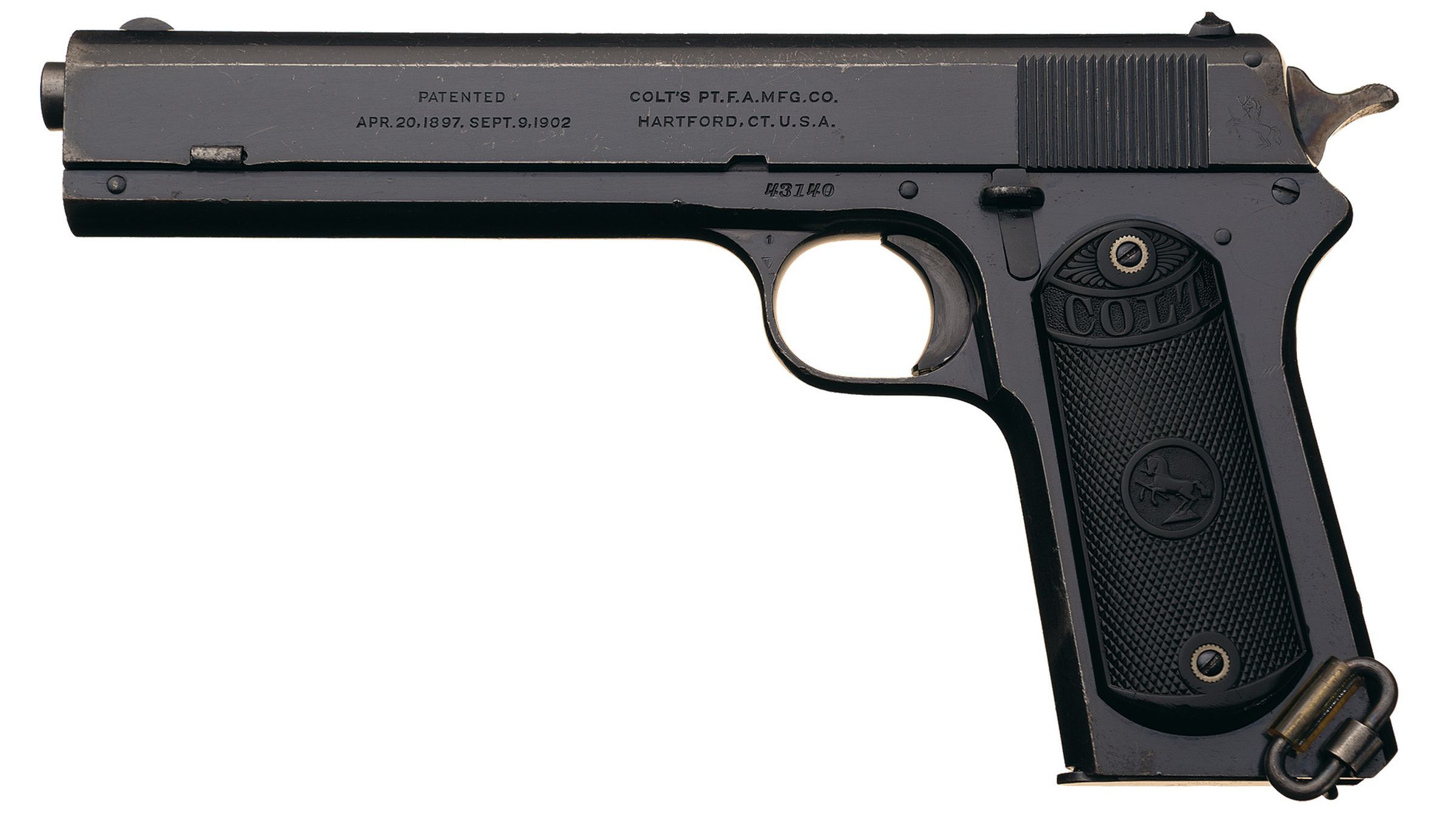 Colt Model 1902 Military Pistol with Factory Letter | Rock Island Auction