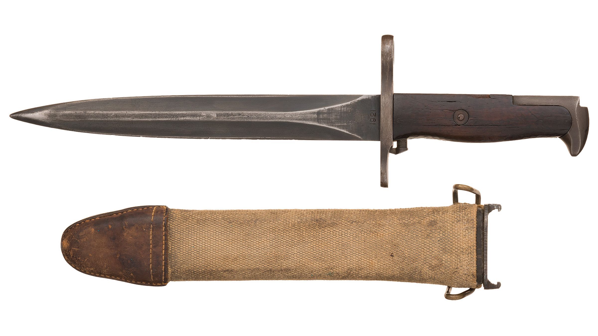 U.S. Springfield Model 1905 Bayonet with Dagger-Style Blade | Rock ...