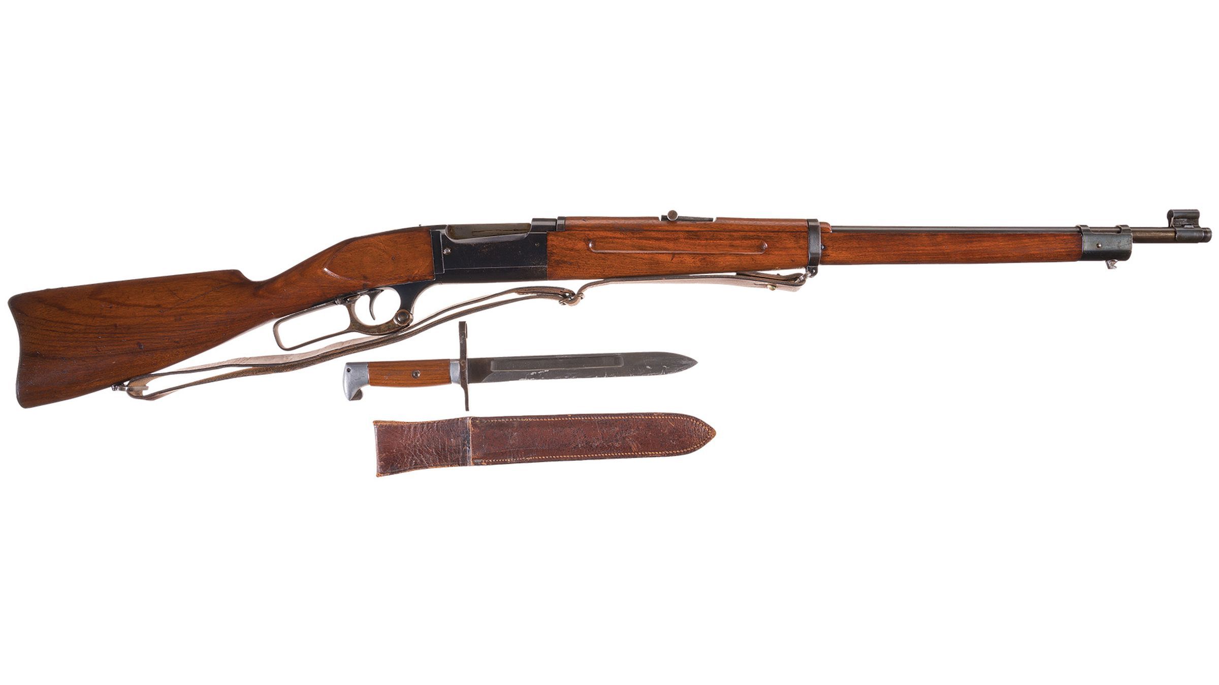 Montreal Home Guard Savage Model 1899 Musket w/ Bayonet | Rock Island ...