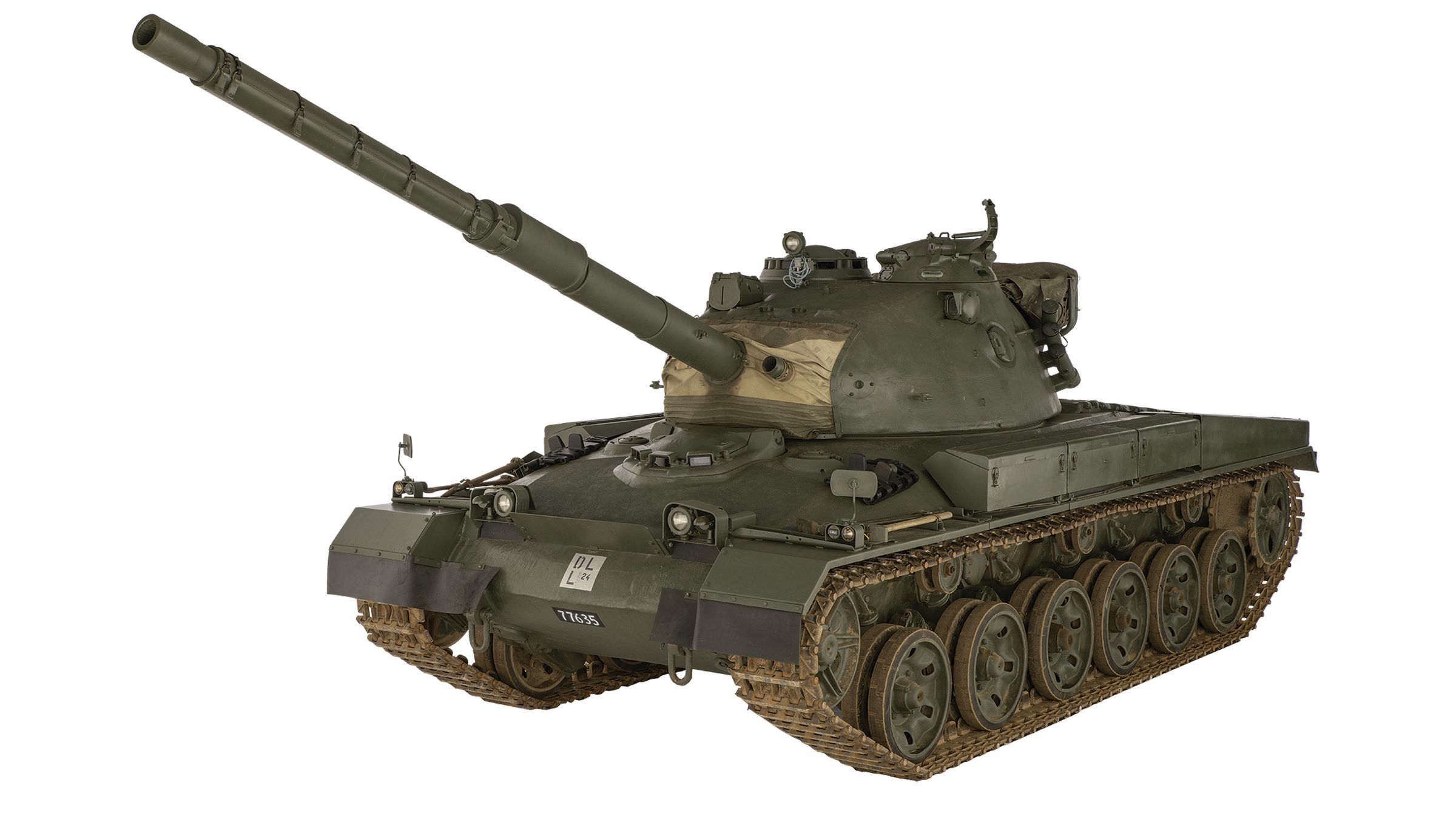 Phenomenal Swiss Pz61 Tank | Rock Island Auction