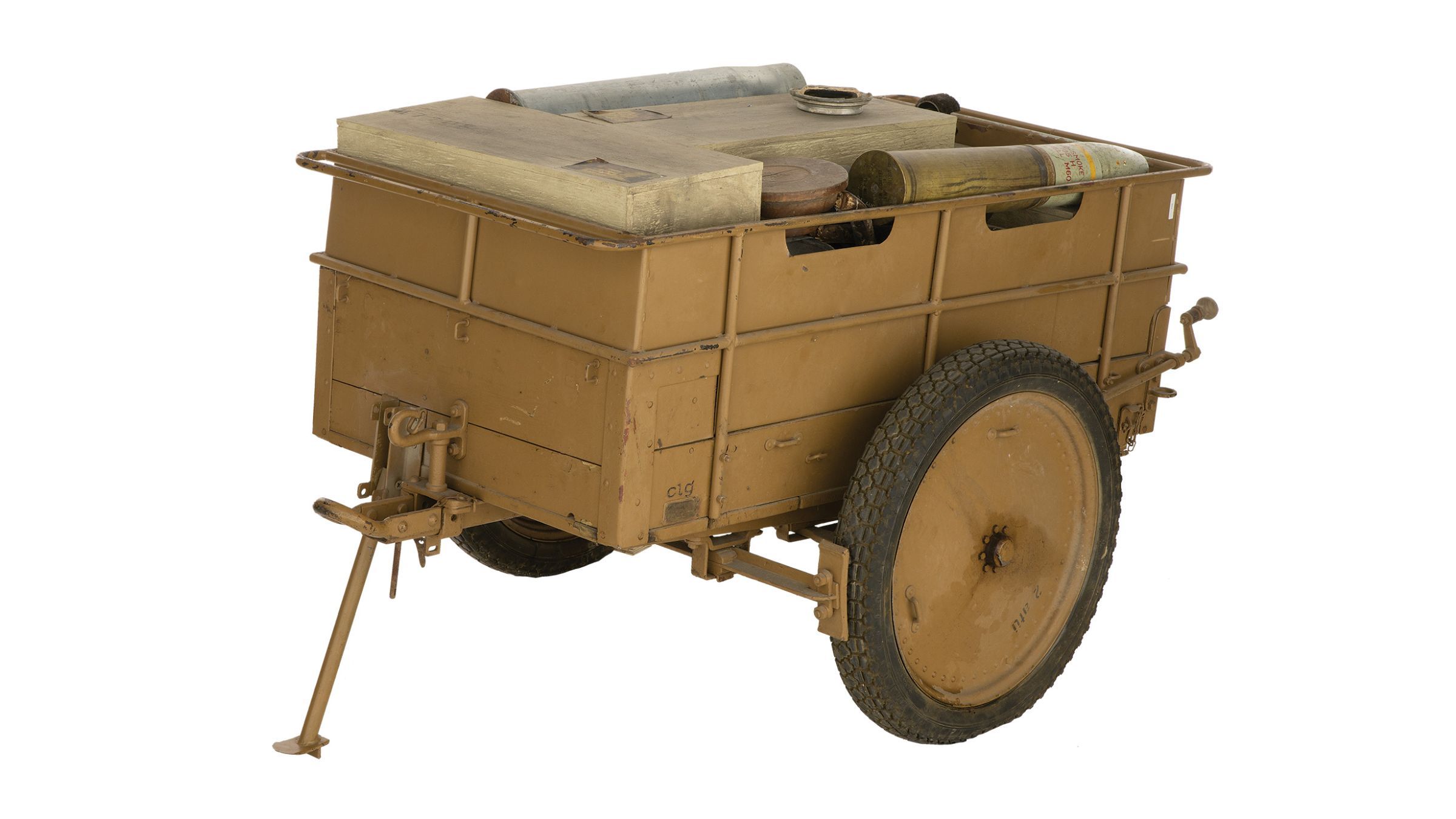 Two World War II German Style Ammunition Carts | Rock Island Auction