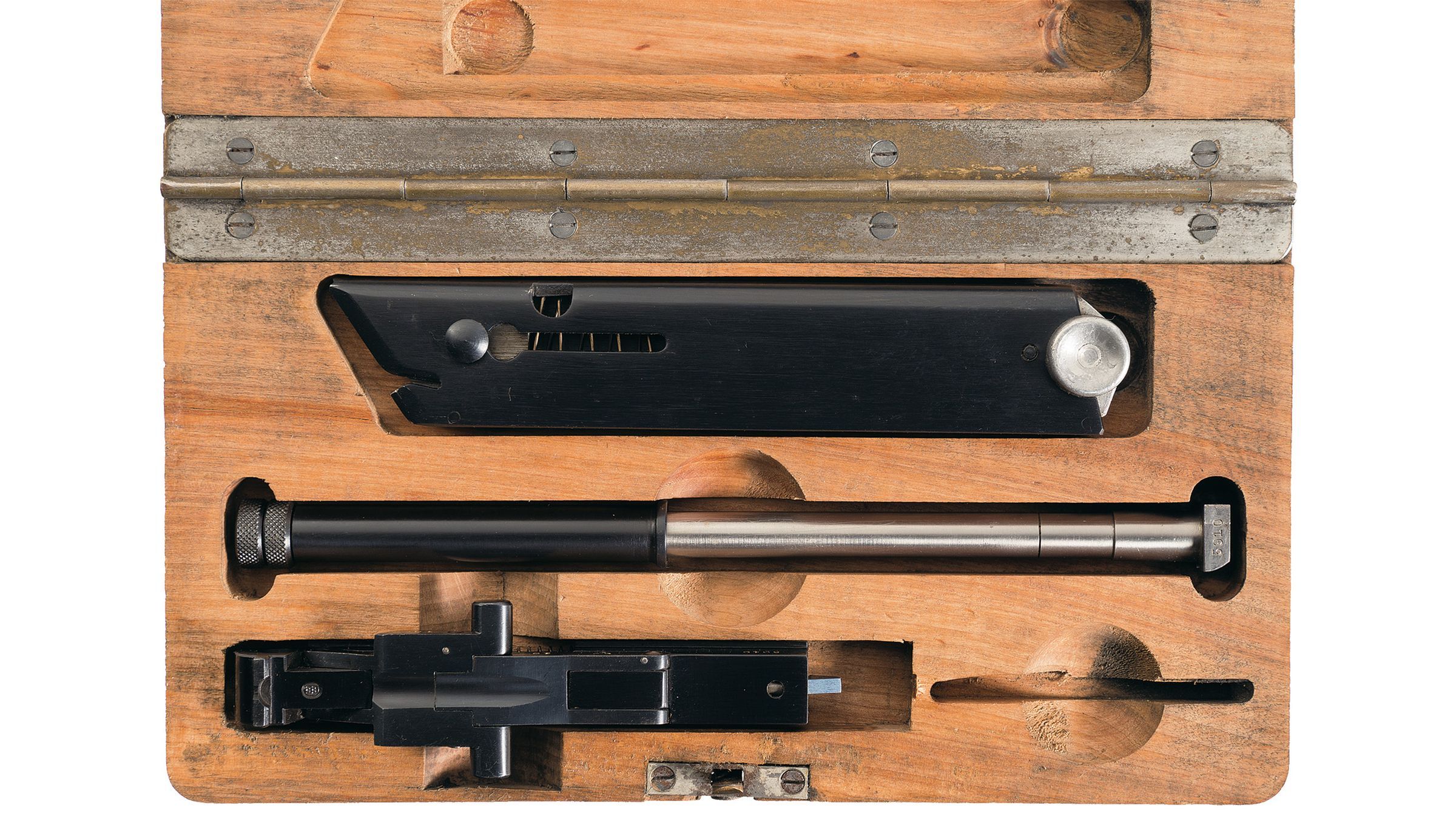 Cased Pre-War German Luger 22 Caliber Conversion Kit | Rock Island Auction