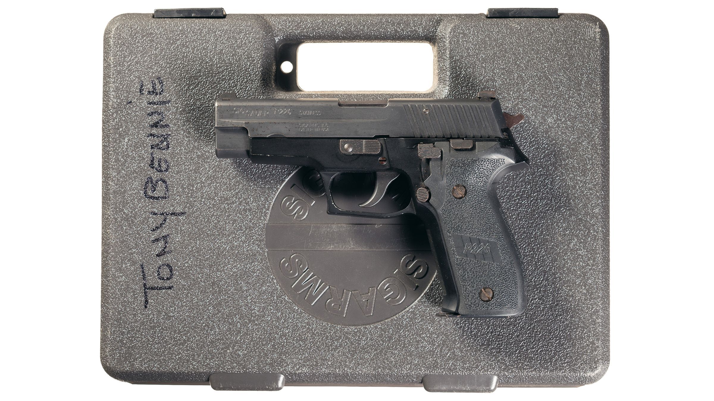 Texas Ranger Issued SIG Sauer 226 | Rock Island Auction