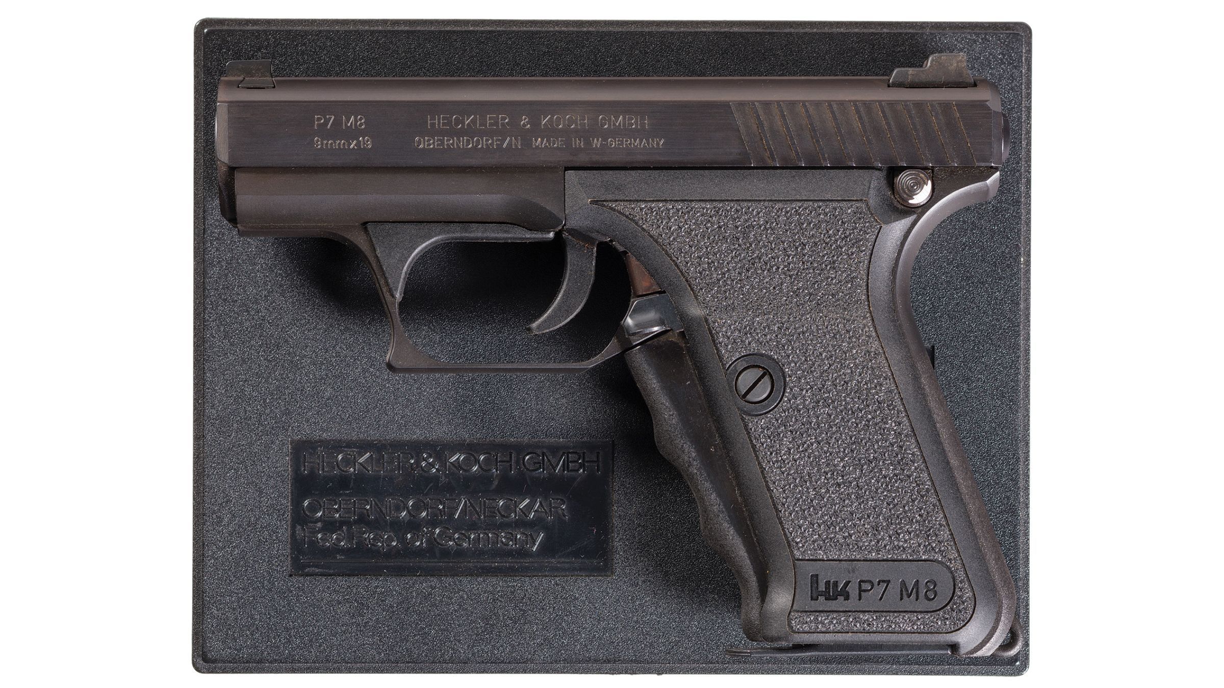 Heckler & Koch Model P7 M8 Semi-Automatic Pistol with Case | Rock ...