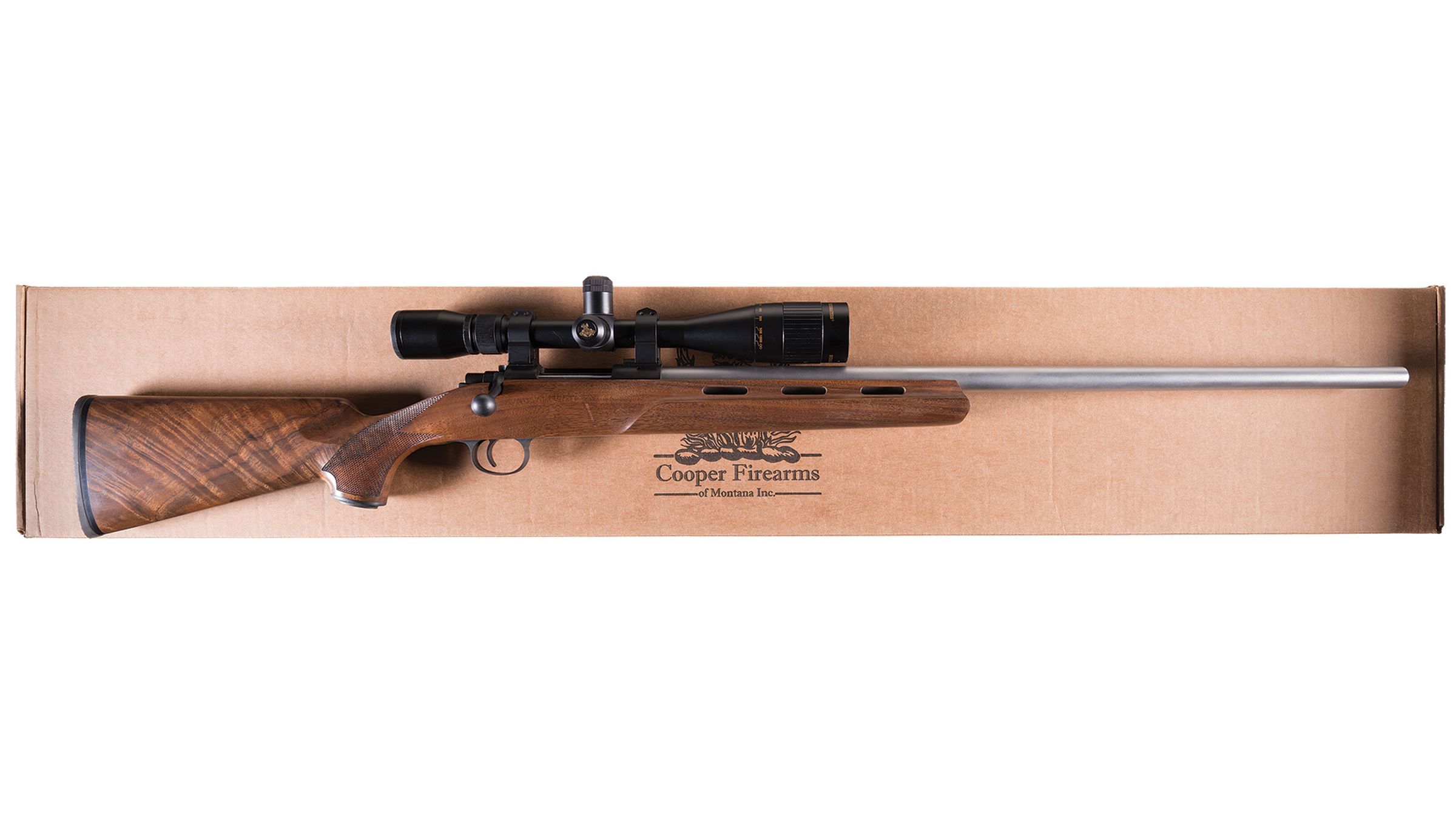 Cooper Firearms Model 21 Single Shot Bolt Action Rifle w/ Scope | Rock ...