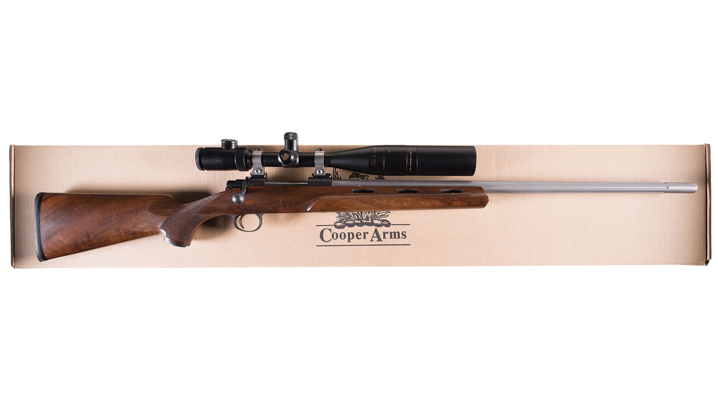 Cooper Model 22 Rifle with Scope and Box | Rock Island Auction