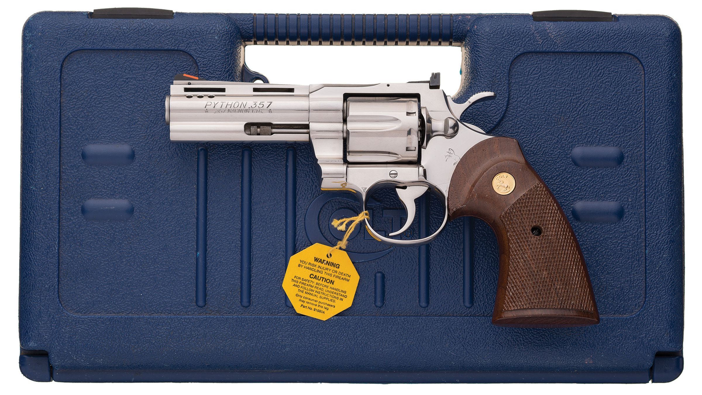 Colt Python Double Action Revolver with Case | Rock Island Auction