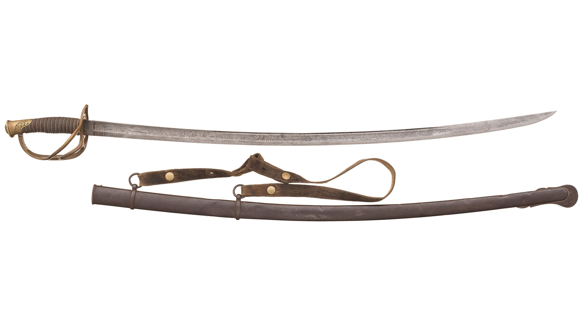 Horstmann 1860 Light Cavalry Sword w/Officer Inscription/History | Rock ...