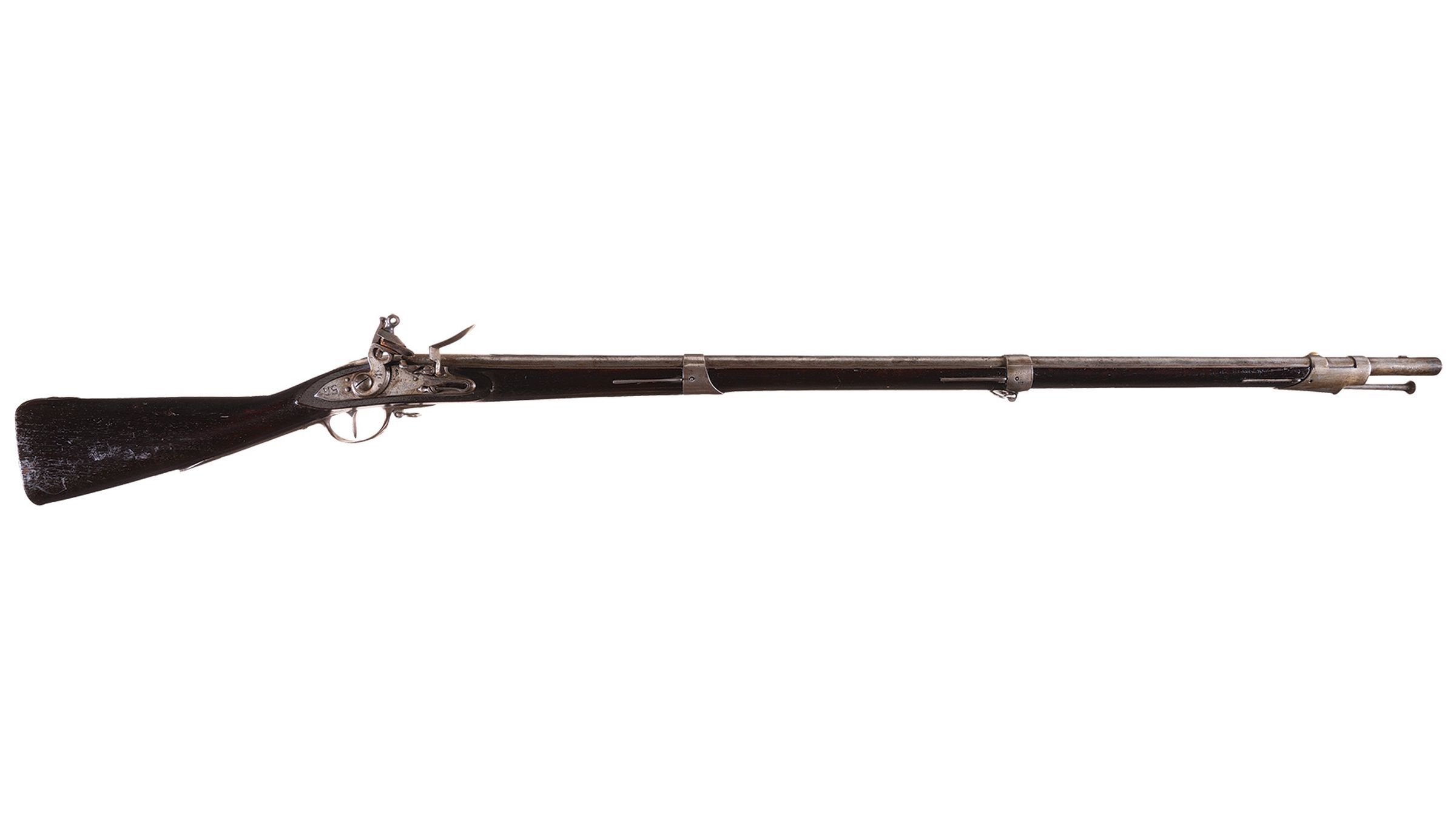French Charleville Flintlock Musket with U.S. Surcharge Markings | Rock ...