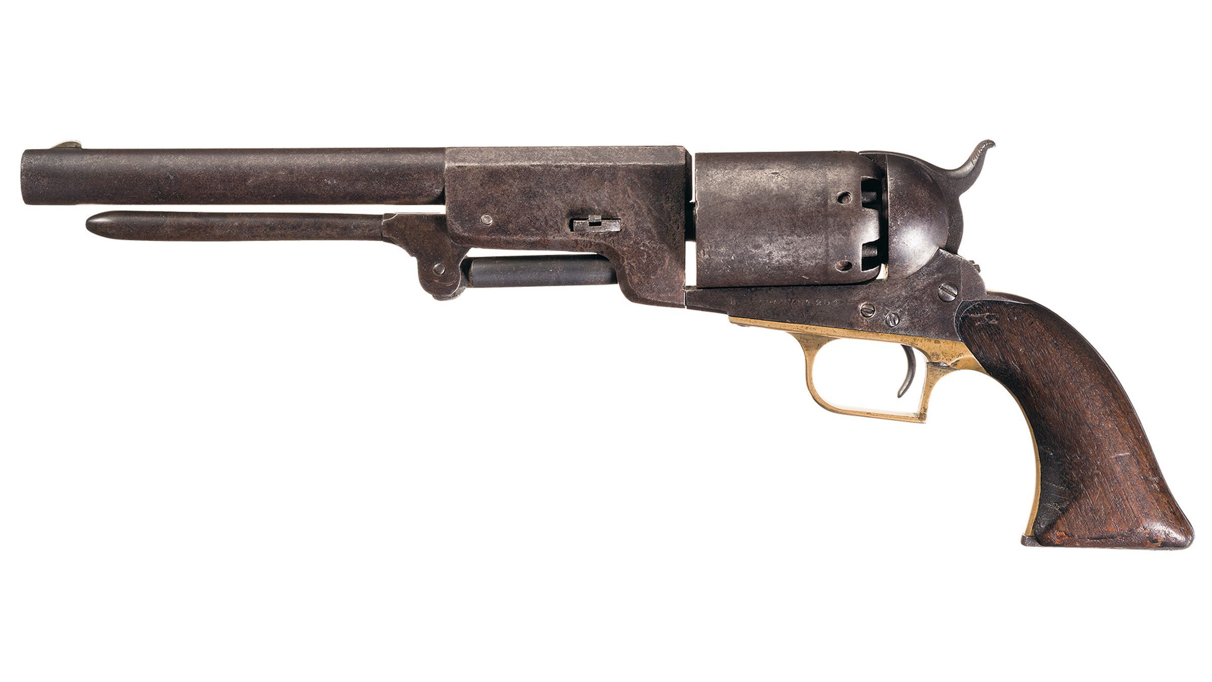 U.S. Marked Colt B Company No. 204 Walker Model 1847 Revolver | Rock ...