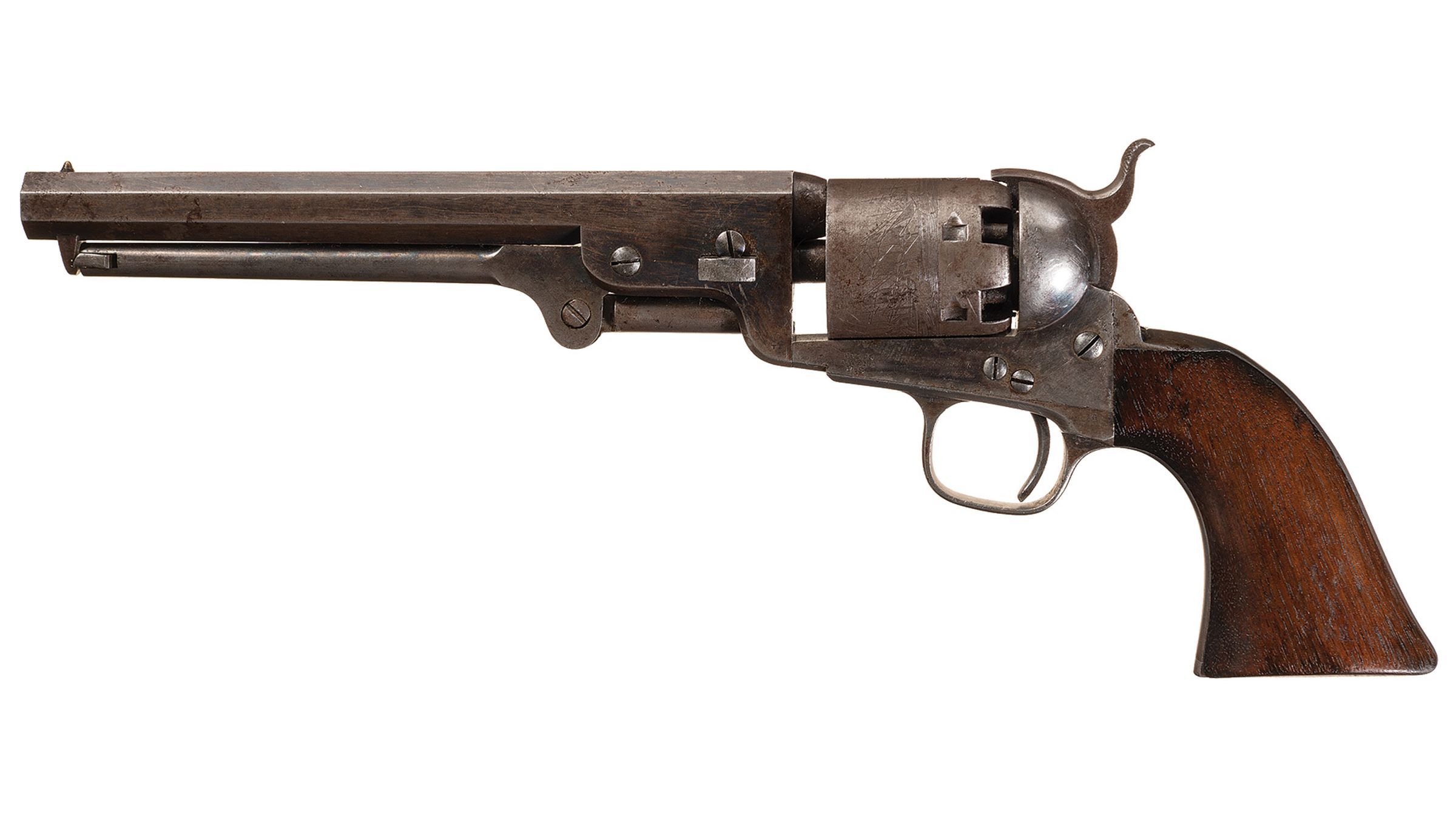 Very Scarce Colt U.S. Navy Contract Model 1851 Navy Revolver | Rock ...