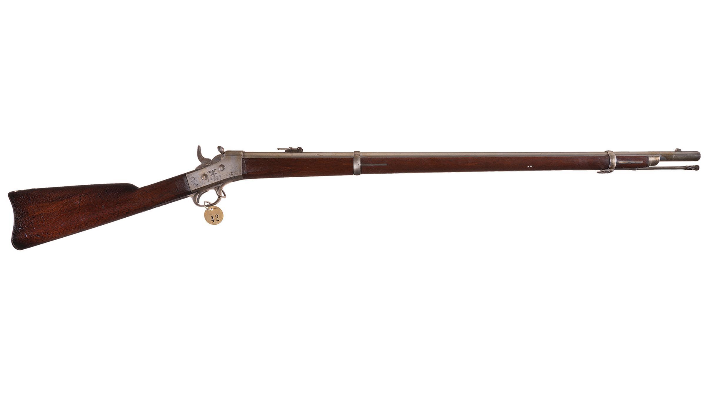 Very Fine U.S. Army Springfield Model 1871 Rolling Block Rifle | Rock ...