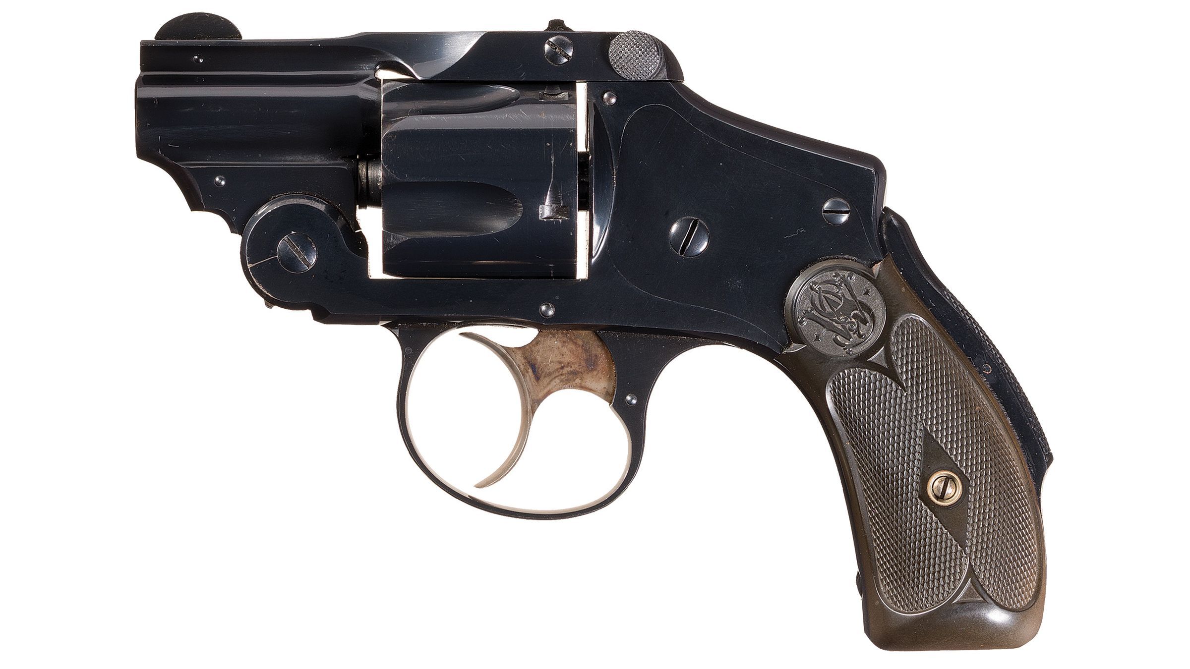 Smith & Wesson .38 Safety Hammerless 5th Model 1.5 Inch Barrel ...