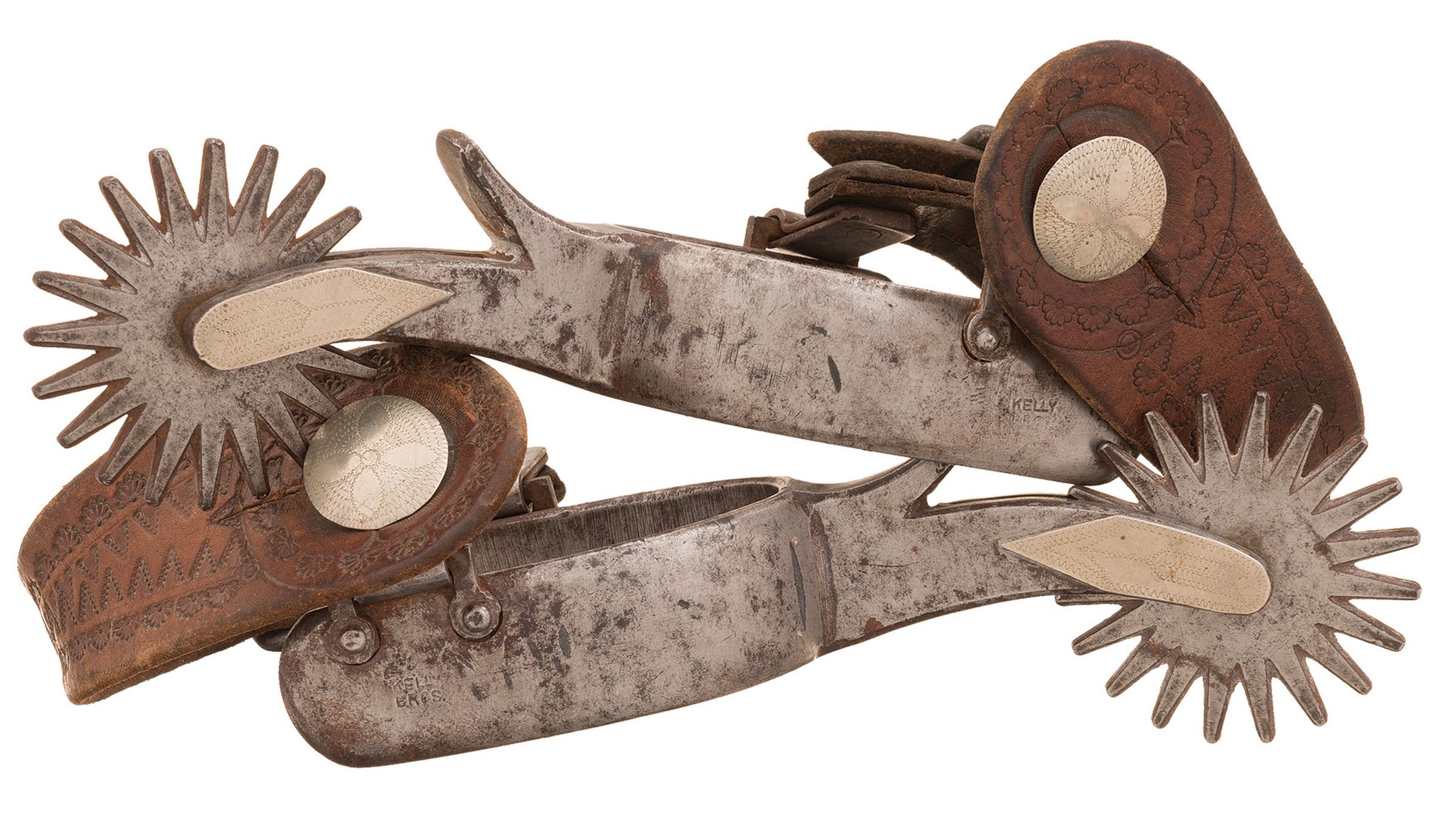 Kelly Bros. No. 86 'Bronco Buster Special' Pattern Spurs | Rock Island ...