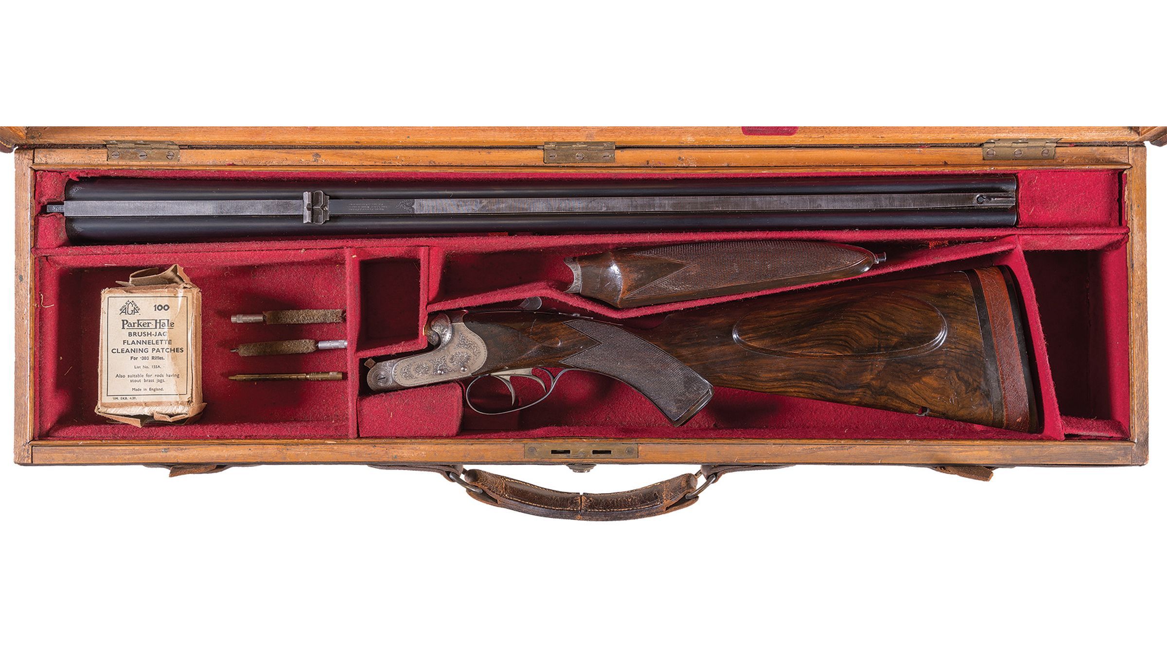 SxS Daniel Fraser & Co. Side by Side Double Rifle with Case | Rock ...