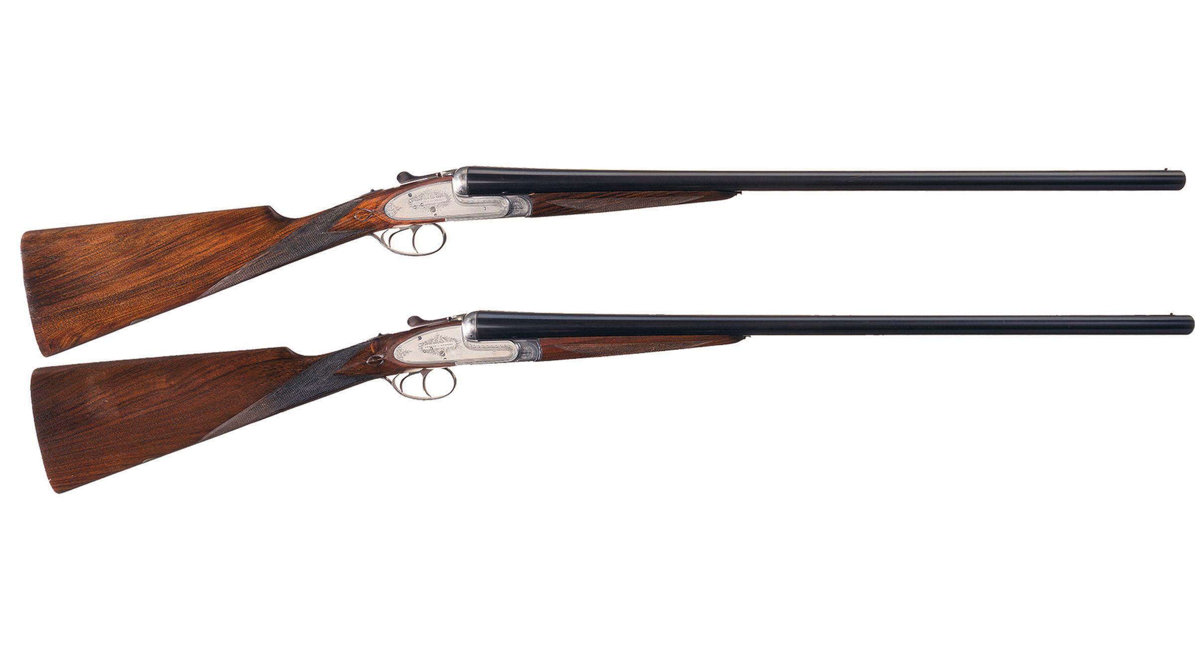 Pair of Union Armera Denton & Kennel Double Barrel Shotguns | Rock ...