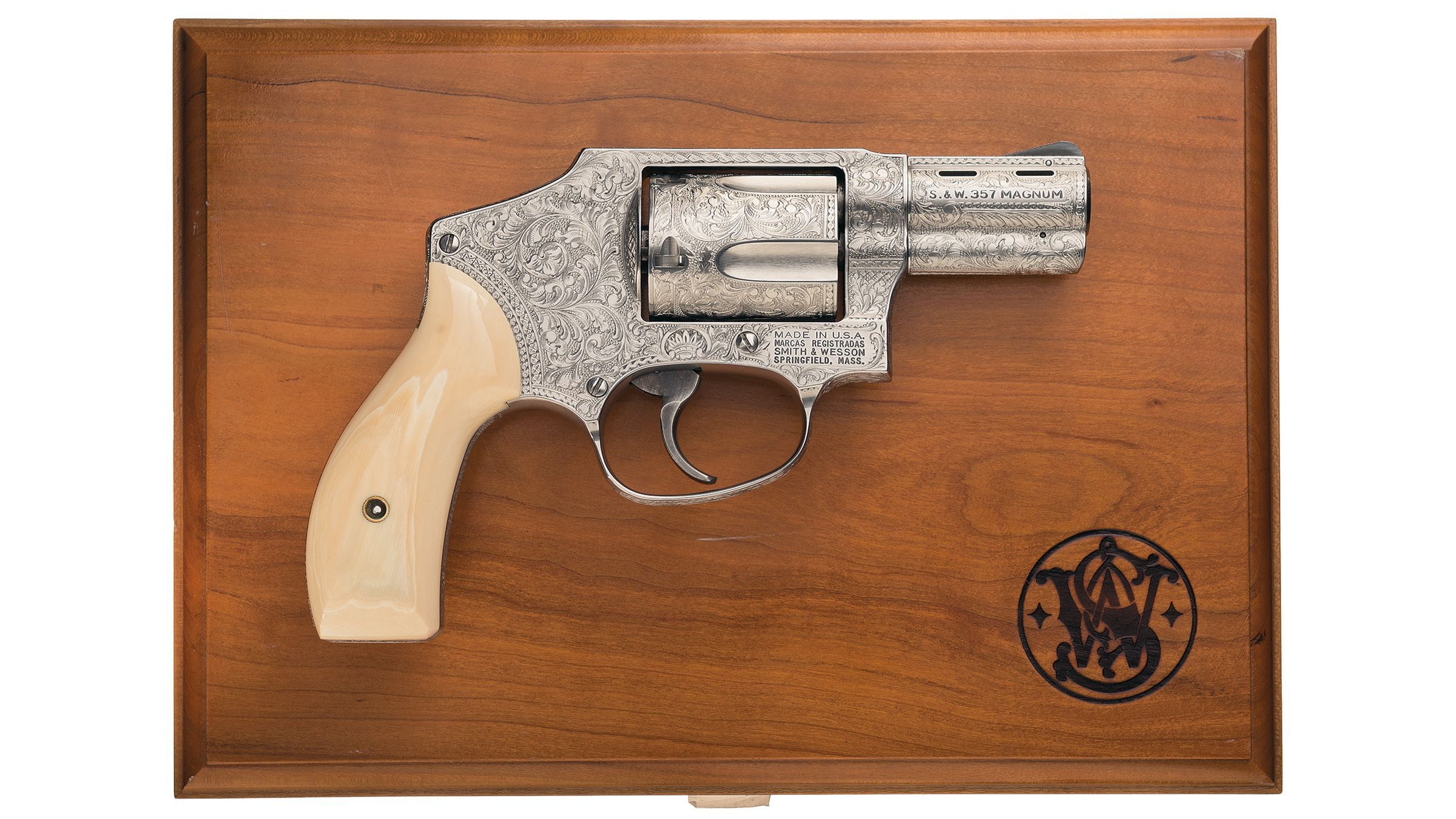 Signed and Engraved Smith & Wesson Model 640-1 Revolver | Rock Island ...