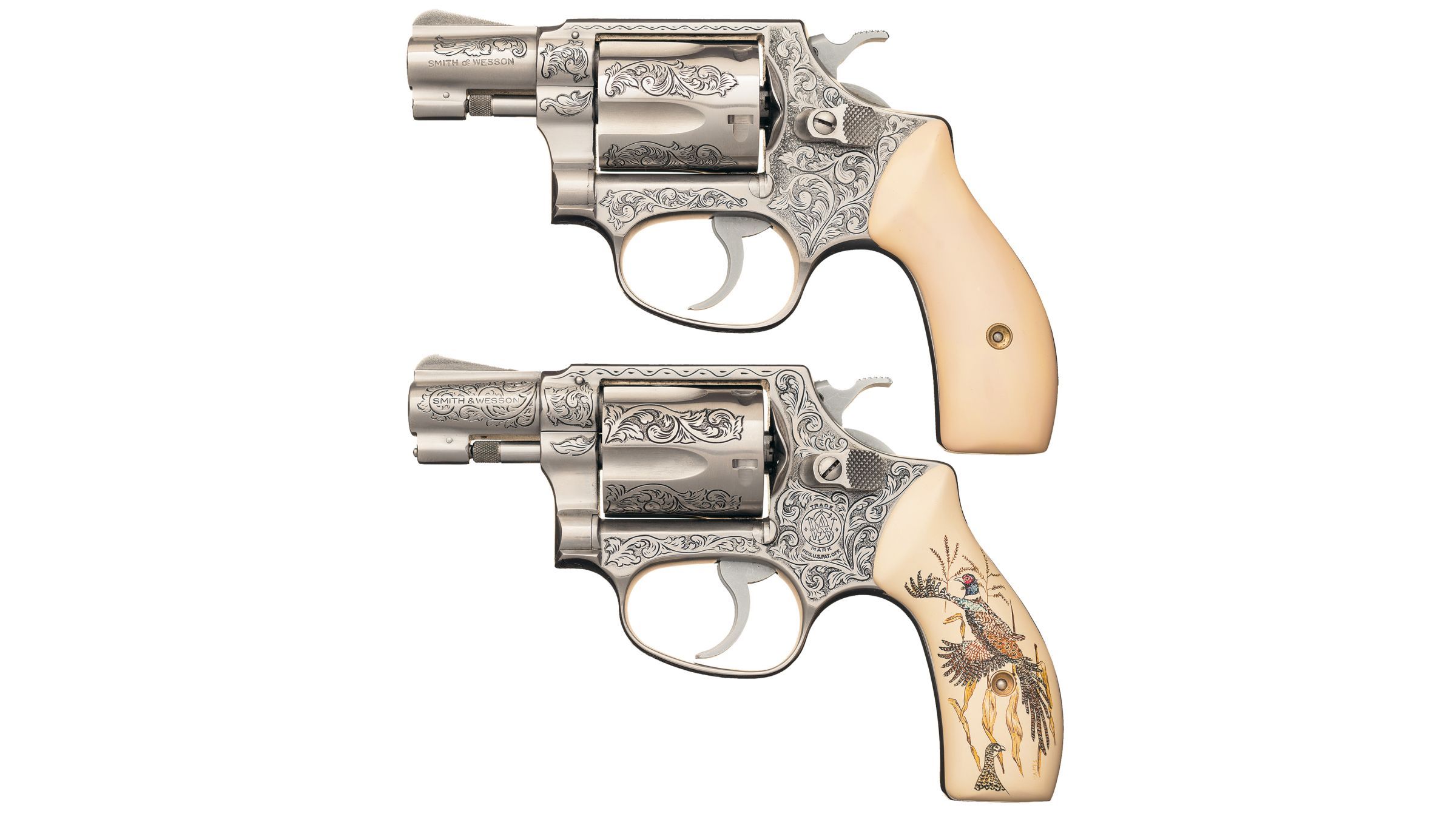 Two Cased Engraved S&W Model 60 Revolvers | Rock Island Auction