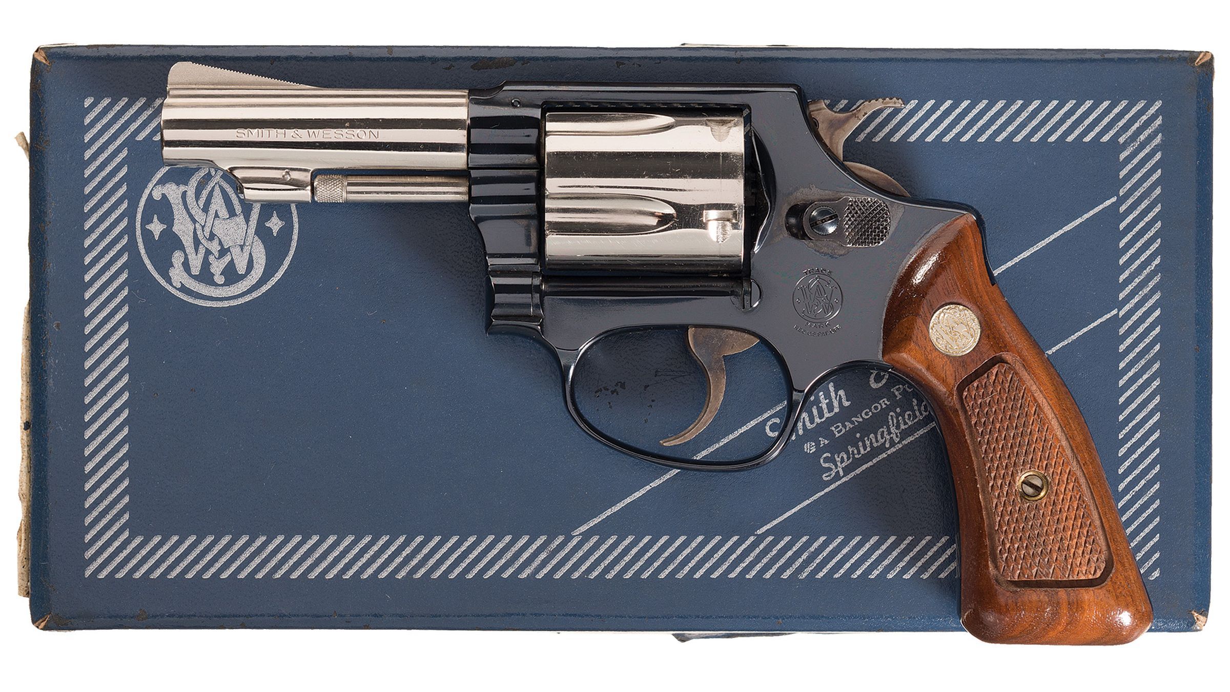 Factory Two-Tone Smith & Wesson Model 36 Revolver | Rock Island Auction
