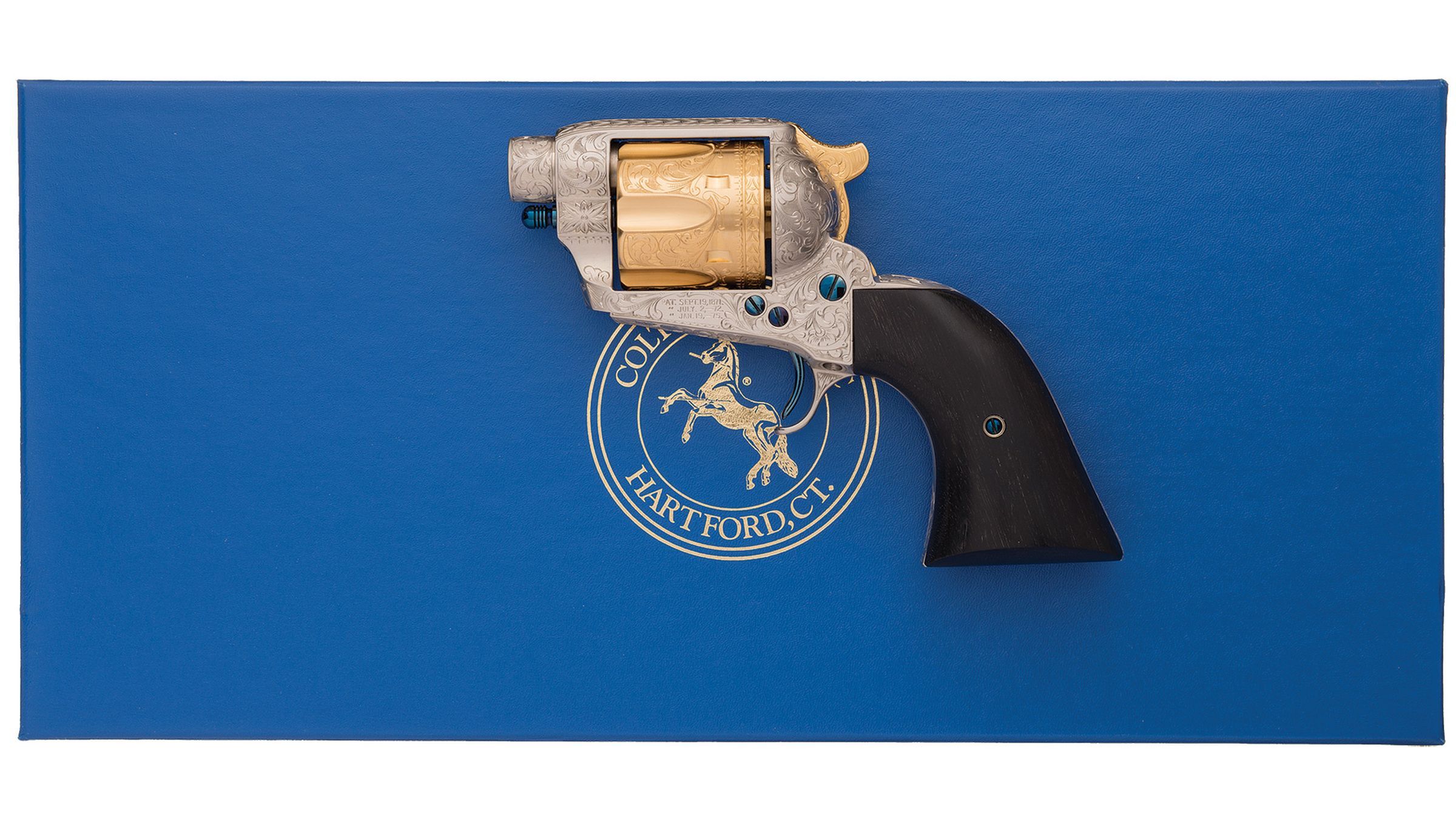 John Adams Jr. Engraved Colt Single Action Army Revolver | Rock Island ...