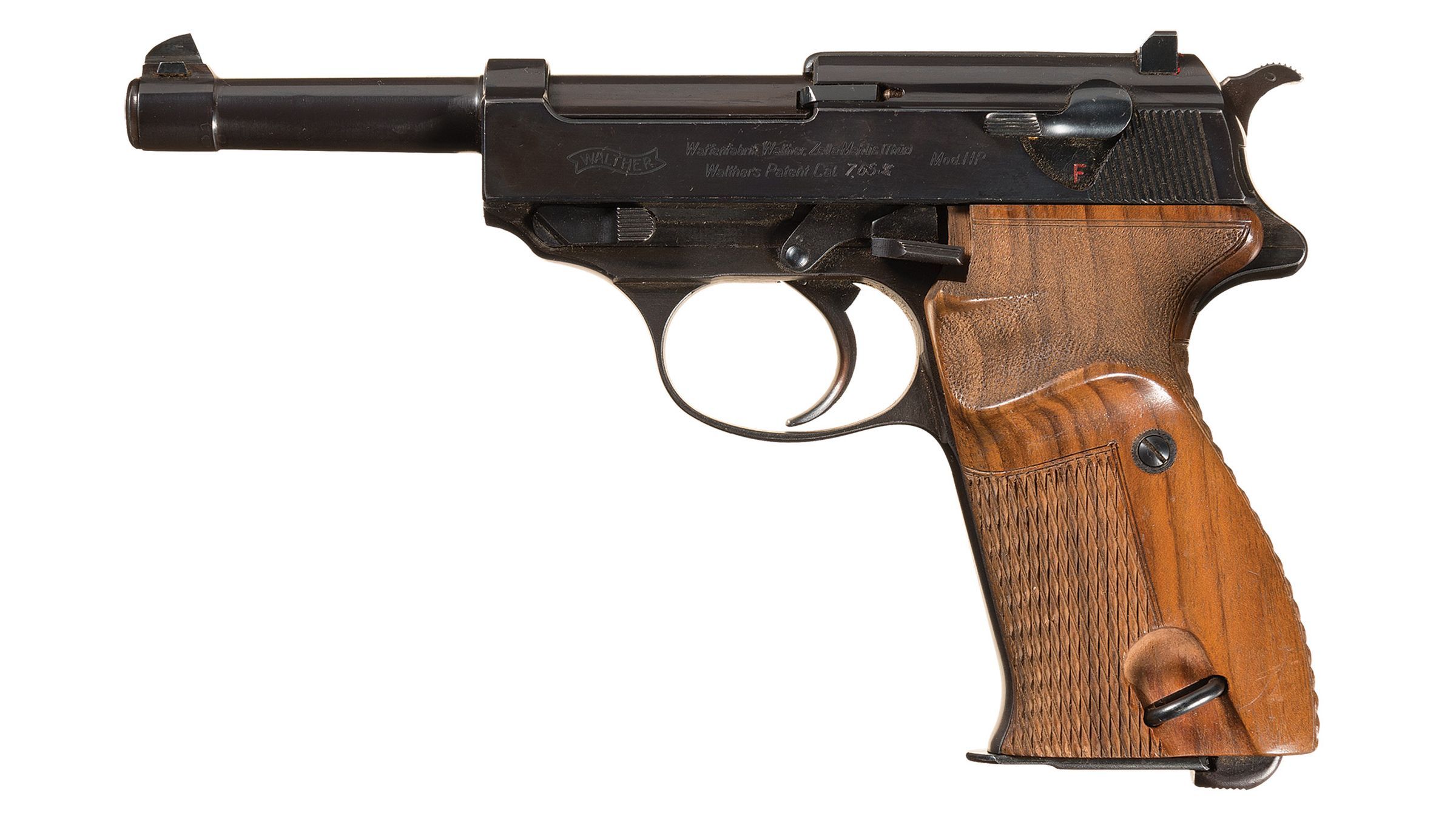 Walther - HP Single Action 7.65 Luger | Rock Island Auction