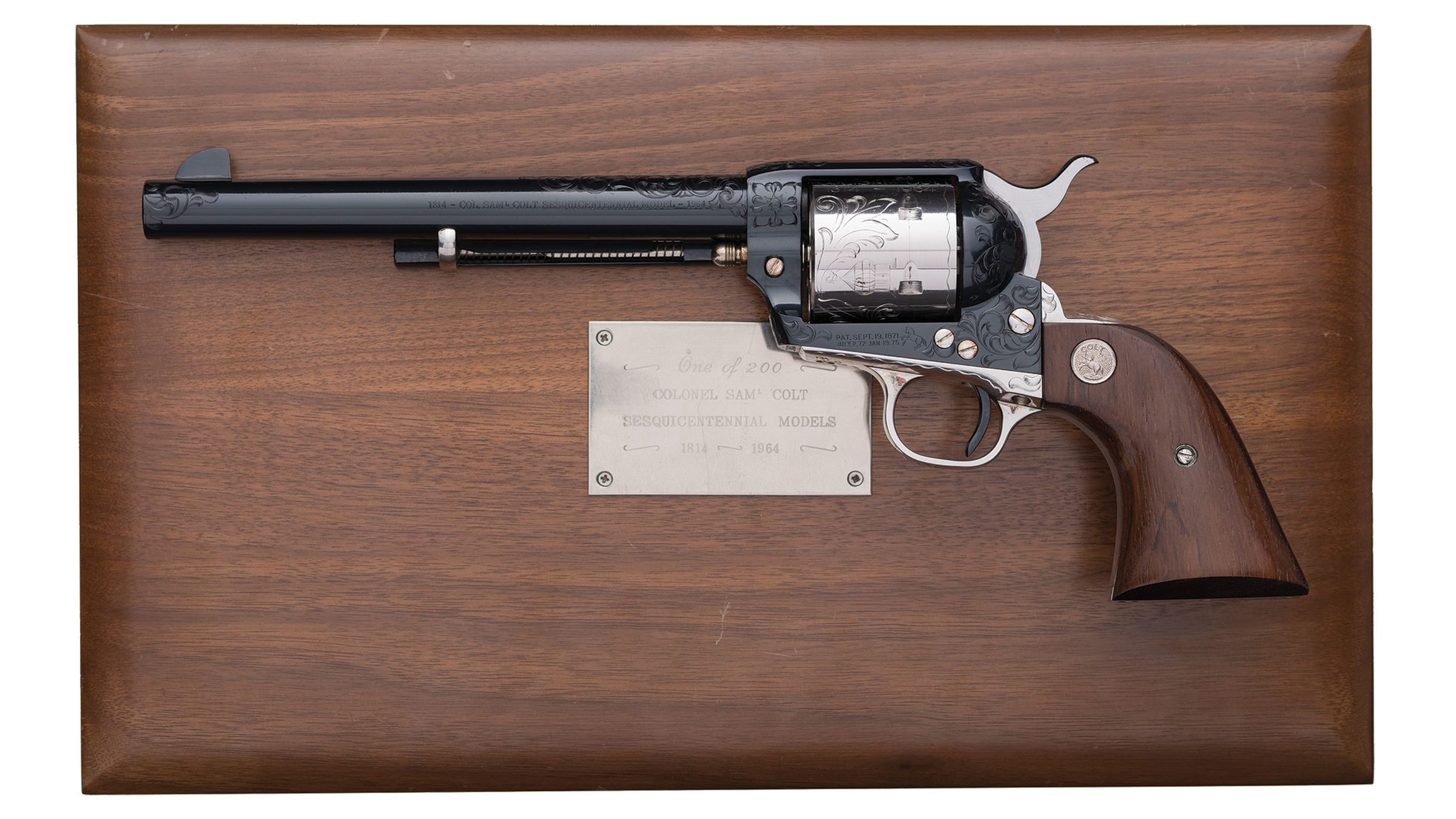 Colt Col. Samuel Colt Sesquicentennial Deluxe SAA Revolver | Rock ...