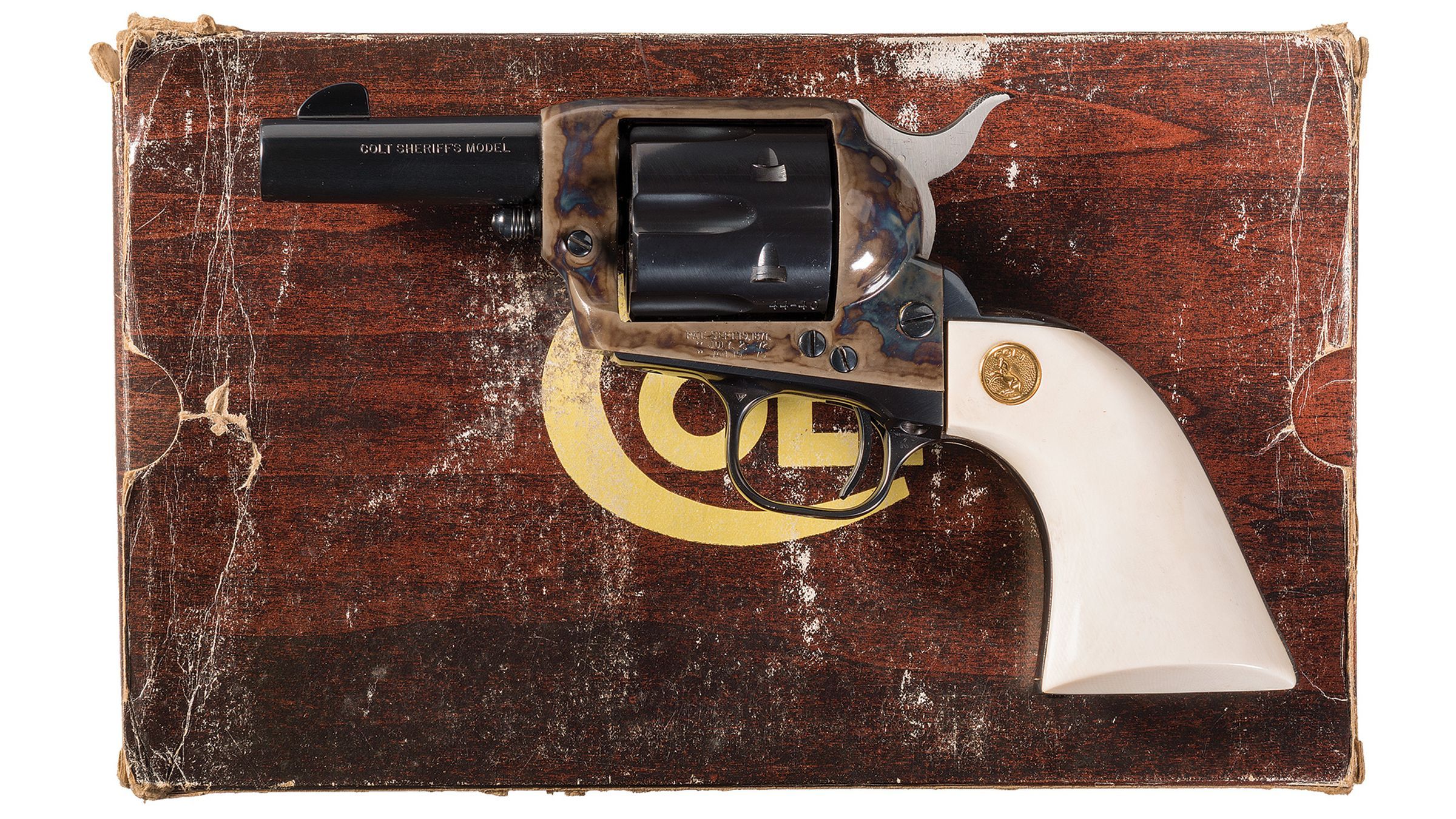 Colt Third Generation Sheriff's Model Revolver with Box | Rock Island ...