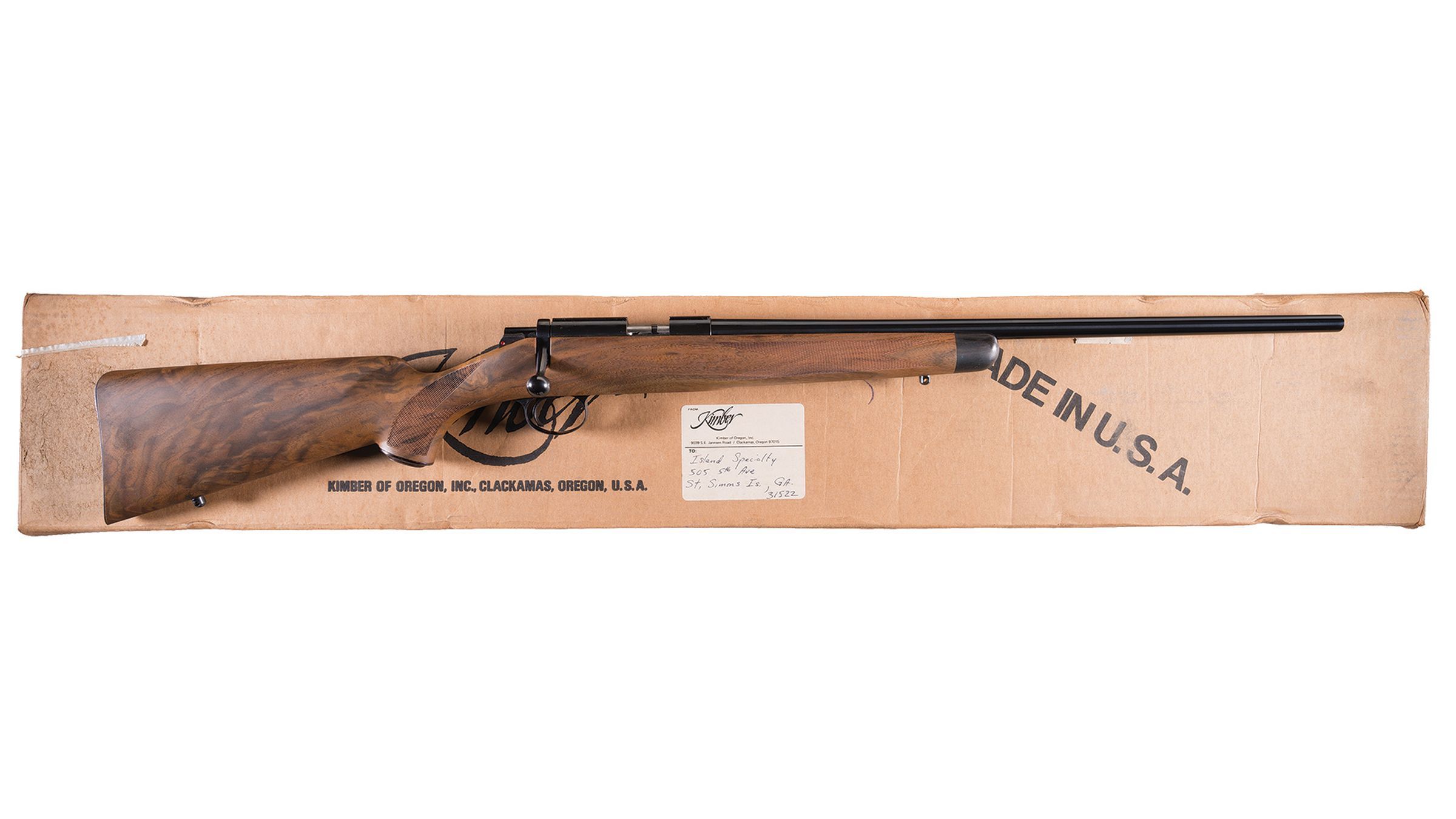 Kimber Model 82 Custom Classic Bolt Action Rifle with Box | Rock Island ...