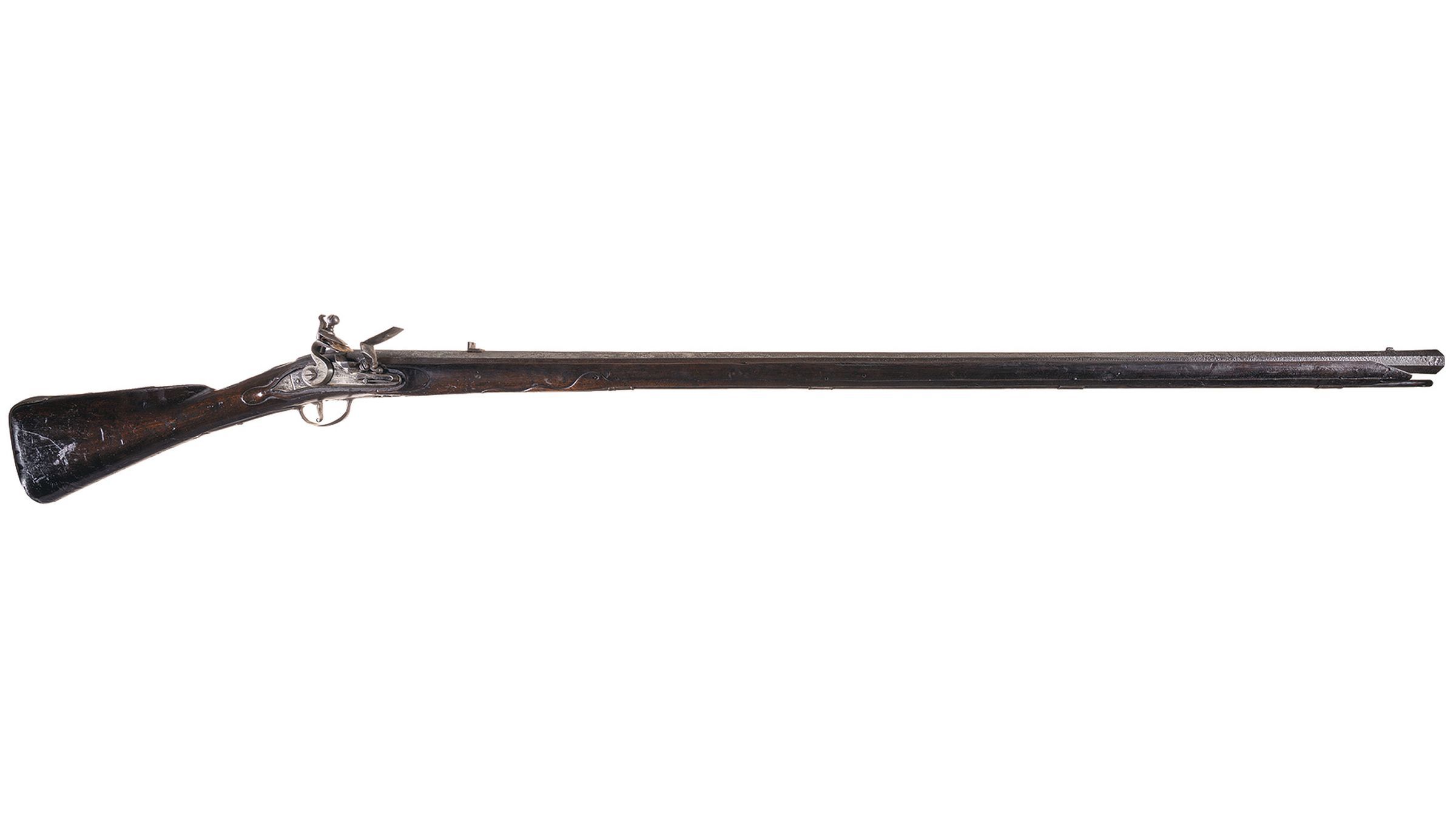 Massive Flintlock Rampart/Wall Gun Signed I.I. Behr | Rock Island Auction
