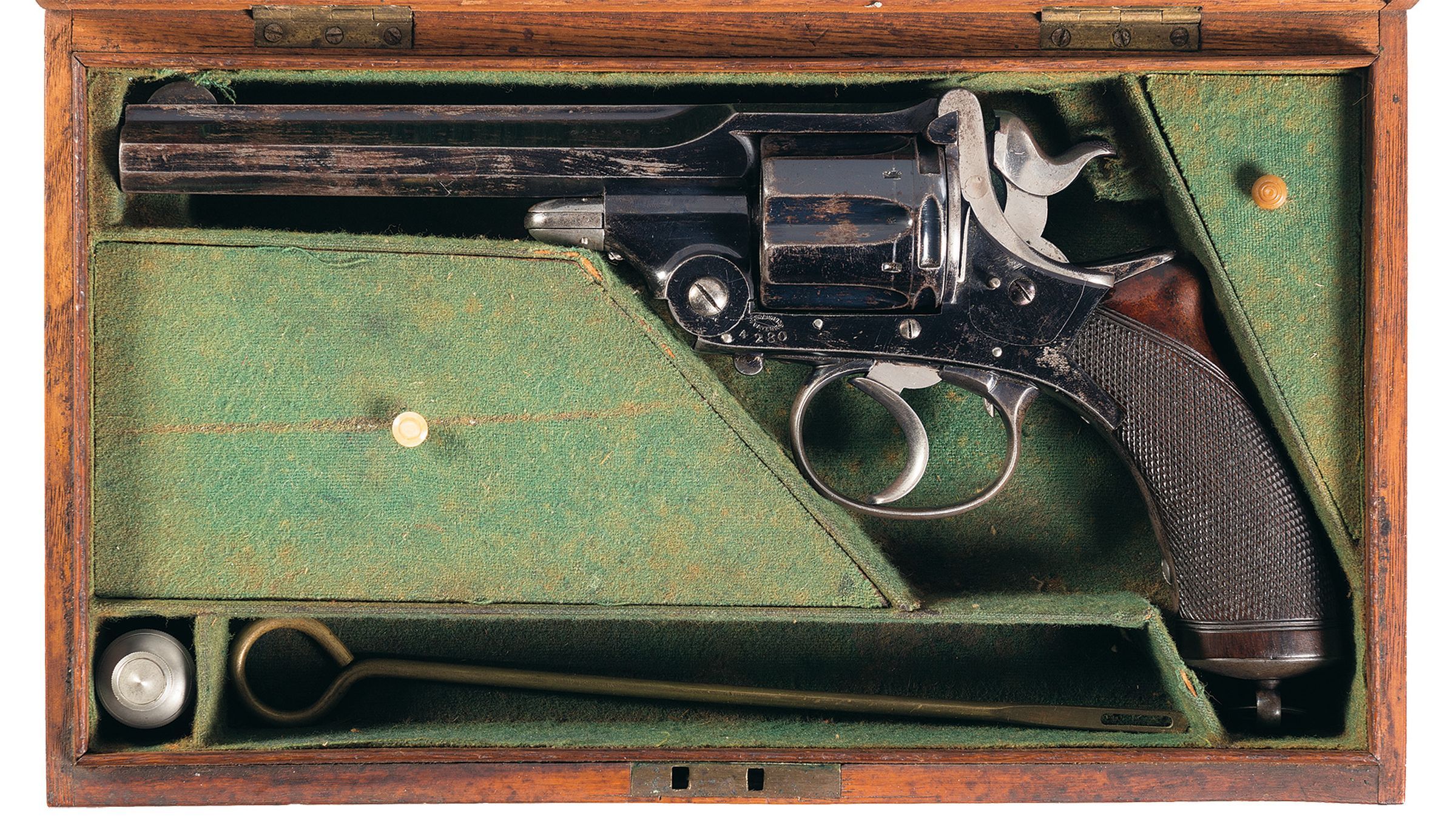 William Tranter 450/455 Mode 1879 Double Action Revolver | Rock Island ...