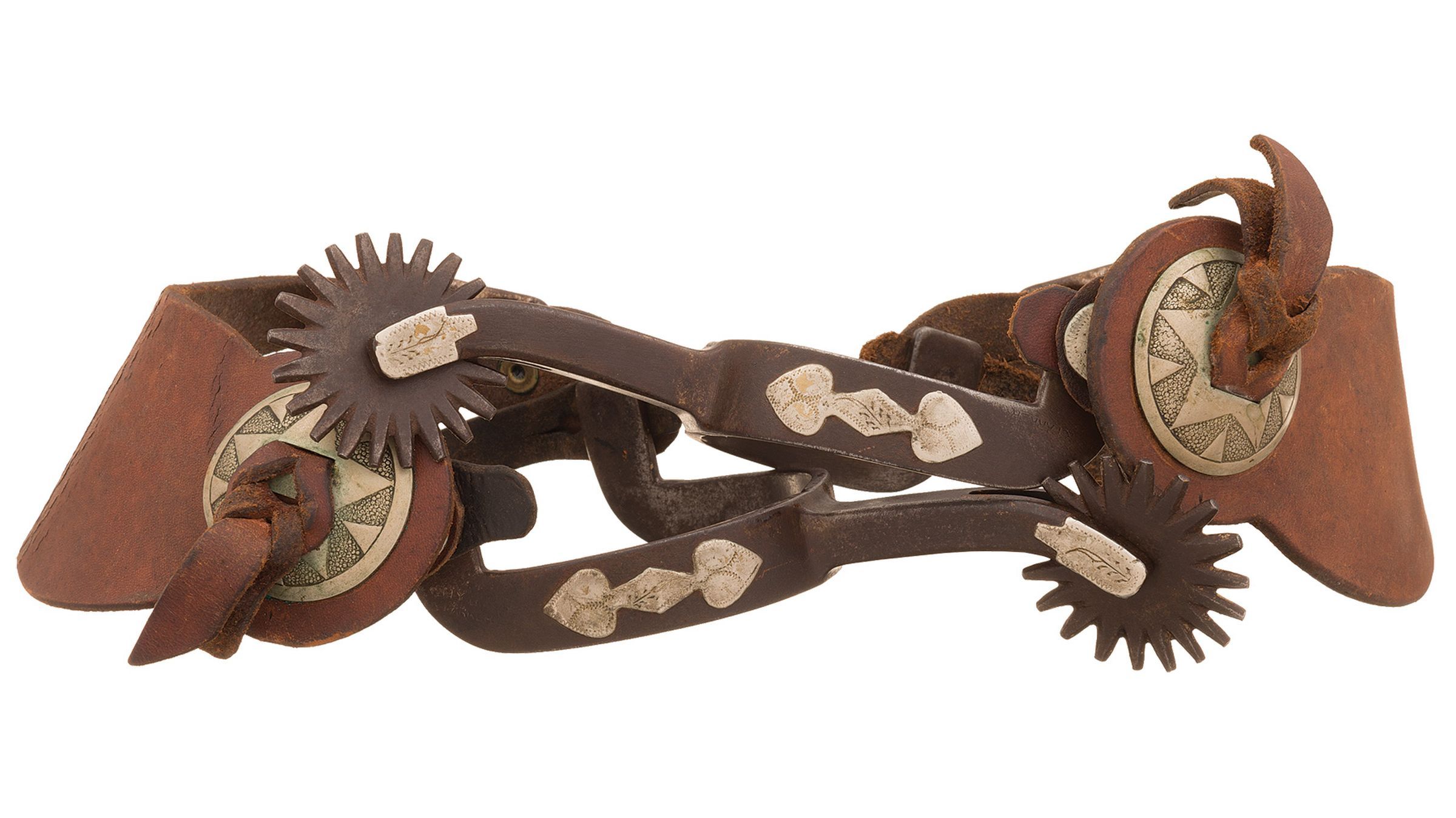 Kelly Bros. & Parker No. 46 Pattern Single Mounted Spurs | Rock Island ...