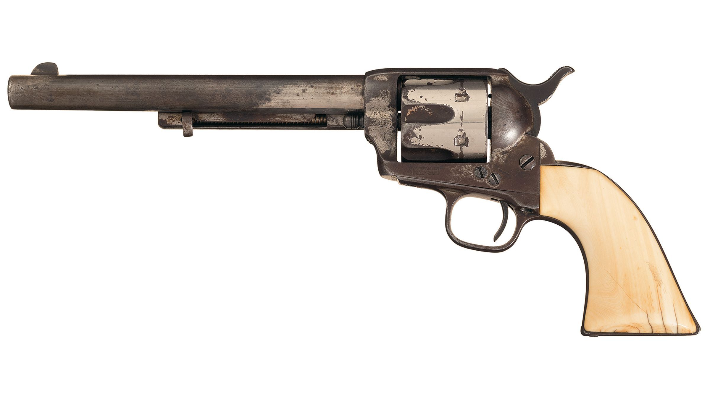 Black Powder Colt Single Action Army Revolver, Factory Lette | Rock ...