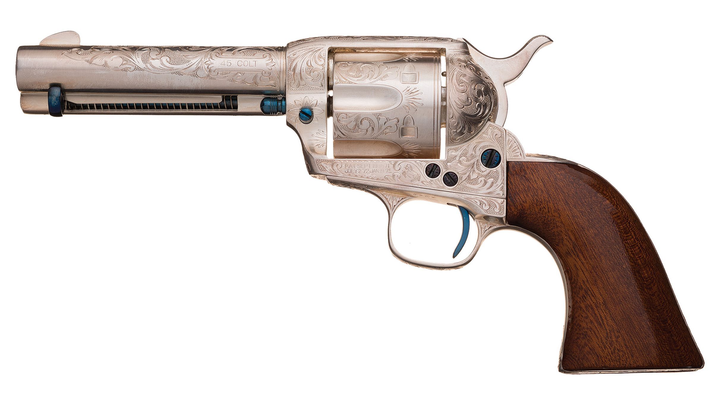 J. Adams Jr. Engraved 1st Gen Colt Single Action Army Revolver | Rock ...