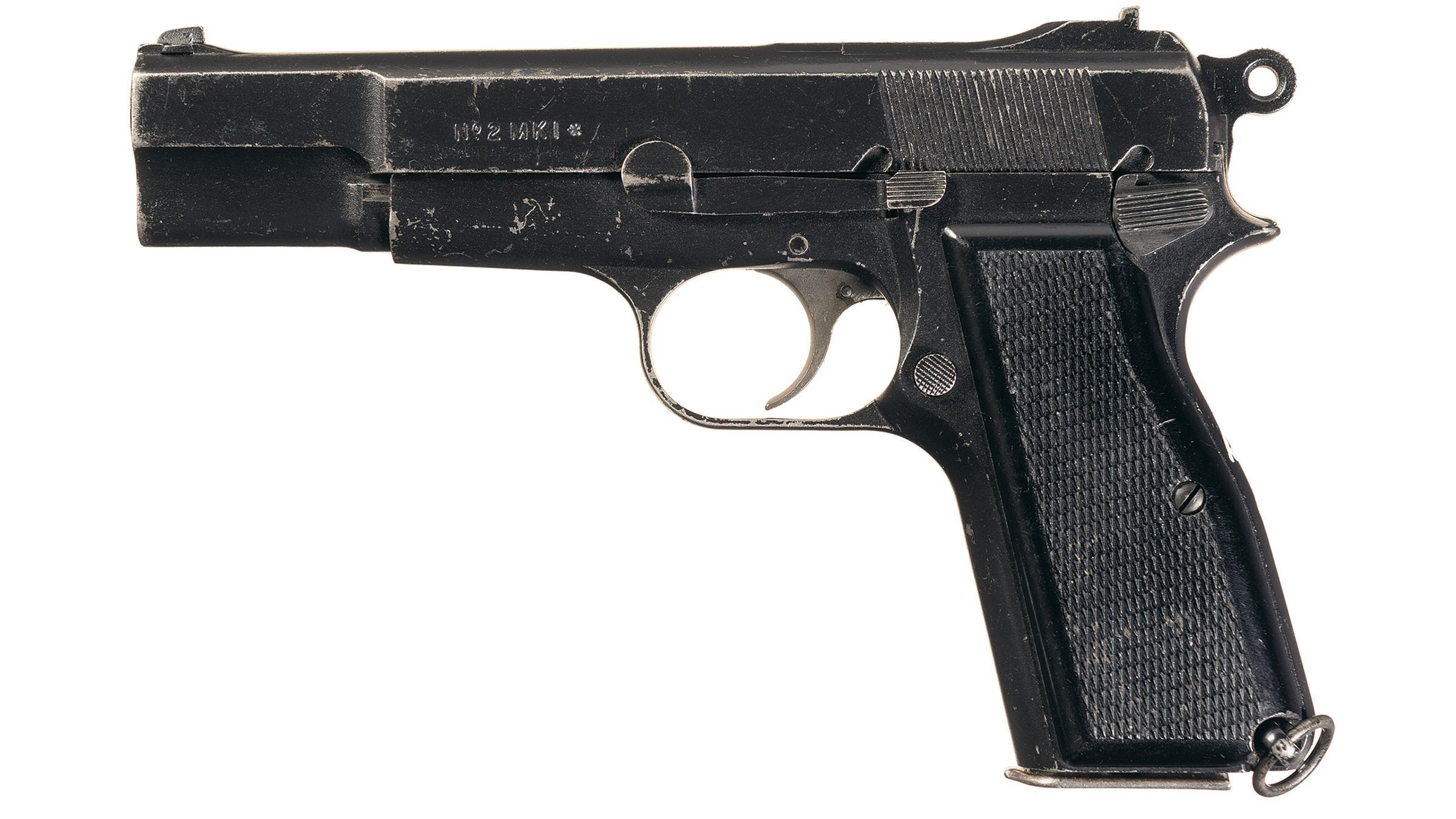 Canadian Inglis No. 2 Mk 1* High Power Semi-Automatic Pistol | Rock ...