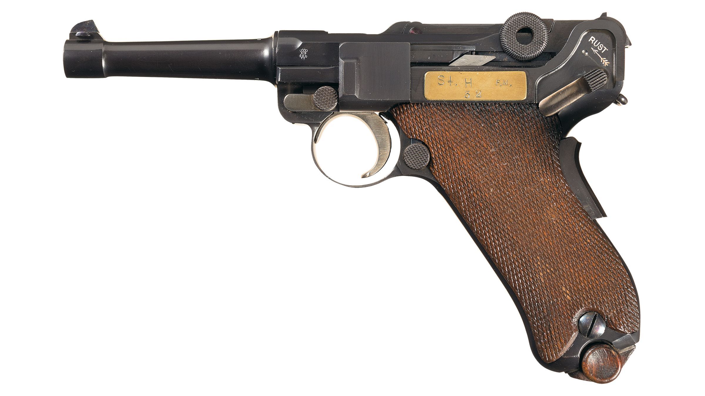 DWM Model 1906 Dutch Contract Luger Semi-Automatic Pistol | Rock Island ...