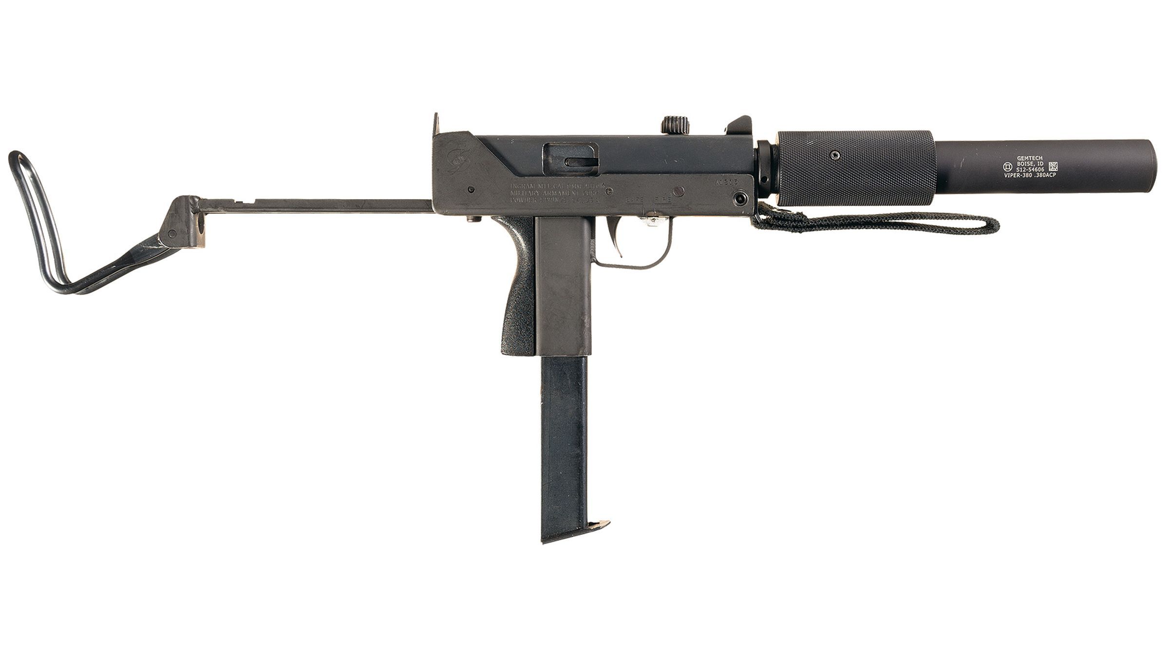 Military Armament Corp/RPD Ind. M11 SMG w/ Gemtech Suppressor | Rock ...