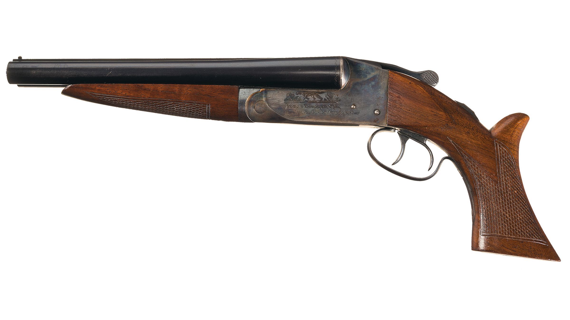 Ithaca Model A Auto & Burglar Gun, NFA/Class III AOW | Rock Island Auction