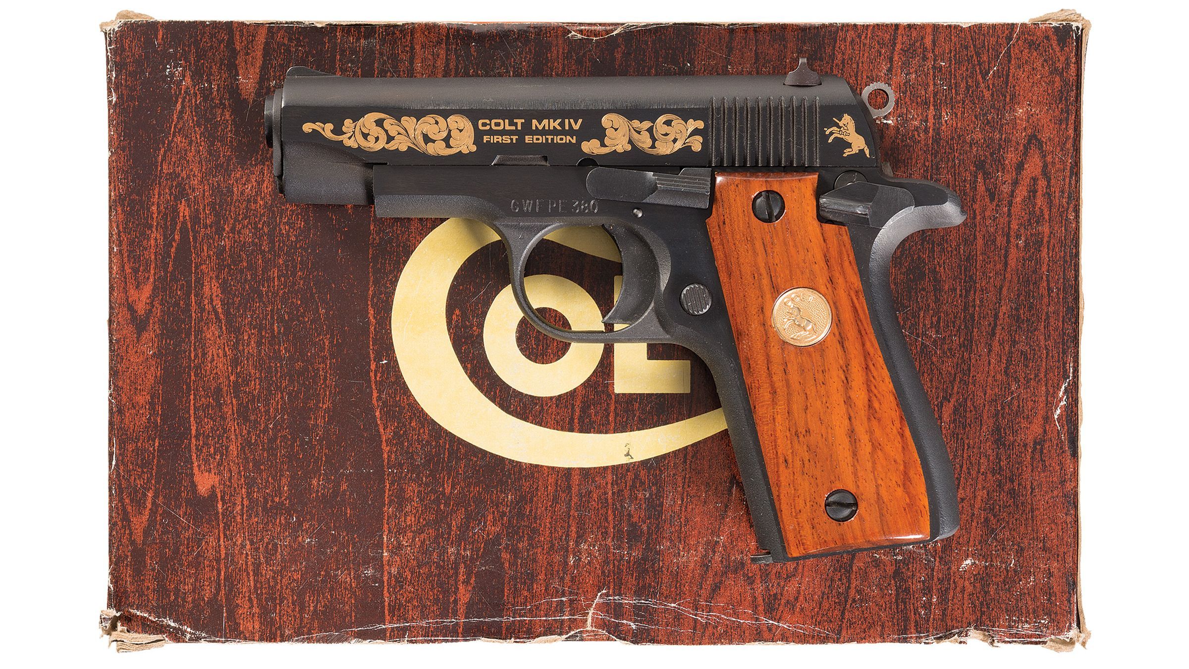 Colt Archives 380 1st Ed. Government Model MKIV Pres. Ed. Pistol | Rock ...