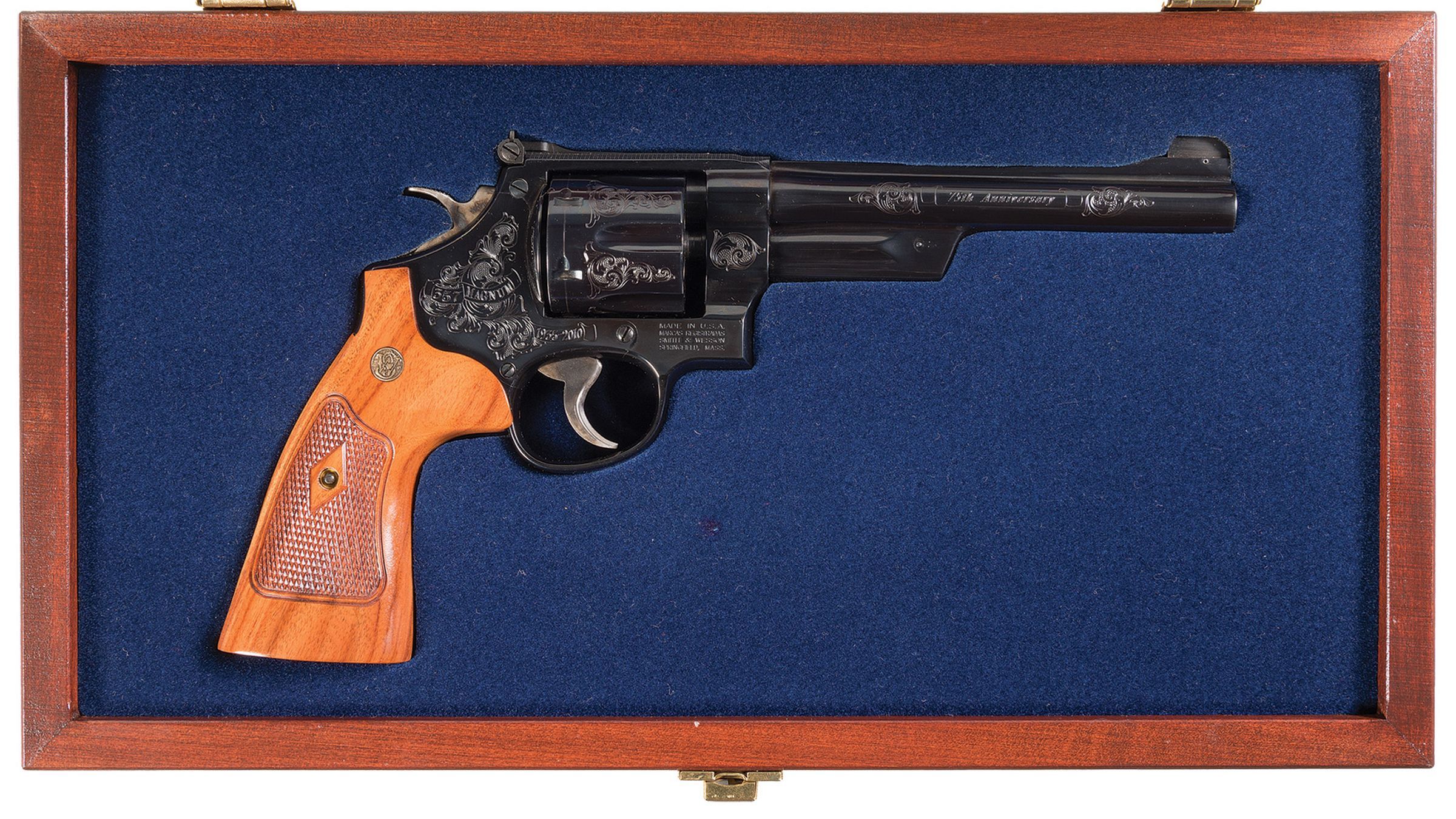 Cased Smith & Wesson Model 27-9 75th Anniversary DA Revolver | Rock ...
