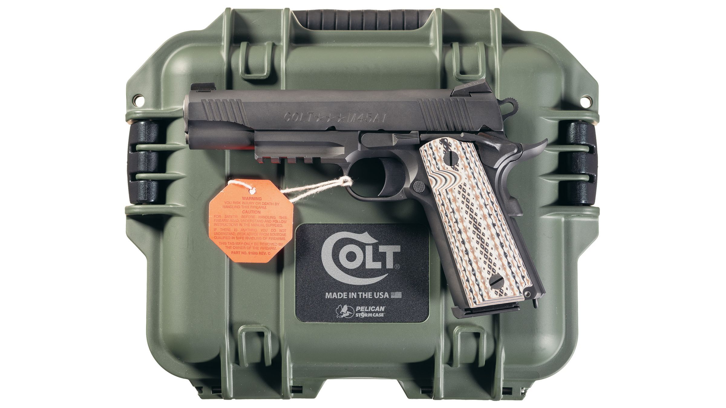 Colt Government Model Rail Gun M45A1 Pistol | Rock Island Auction