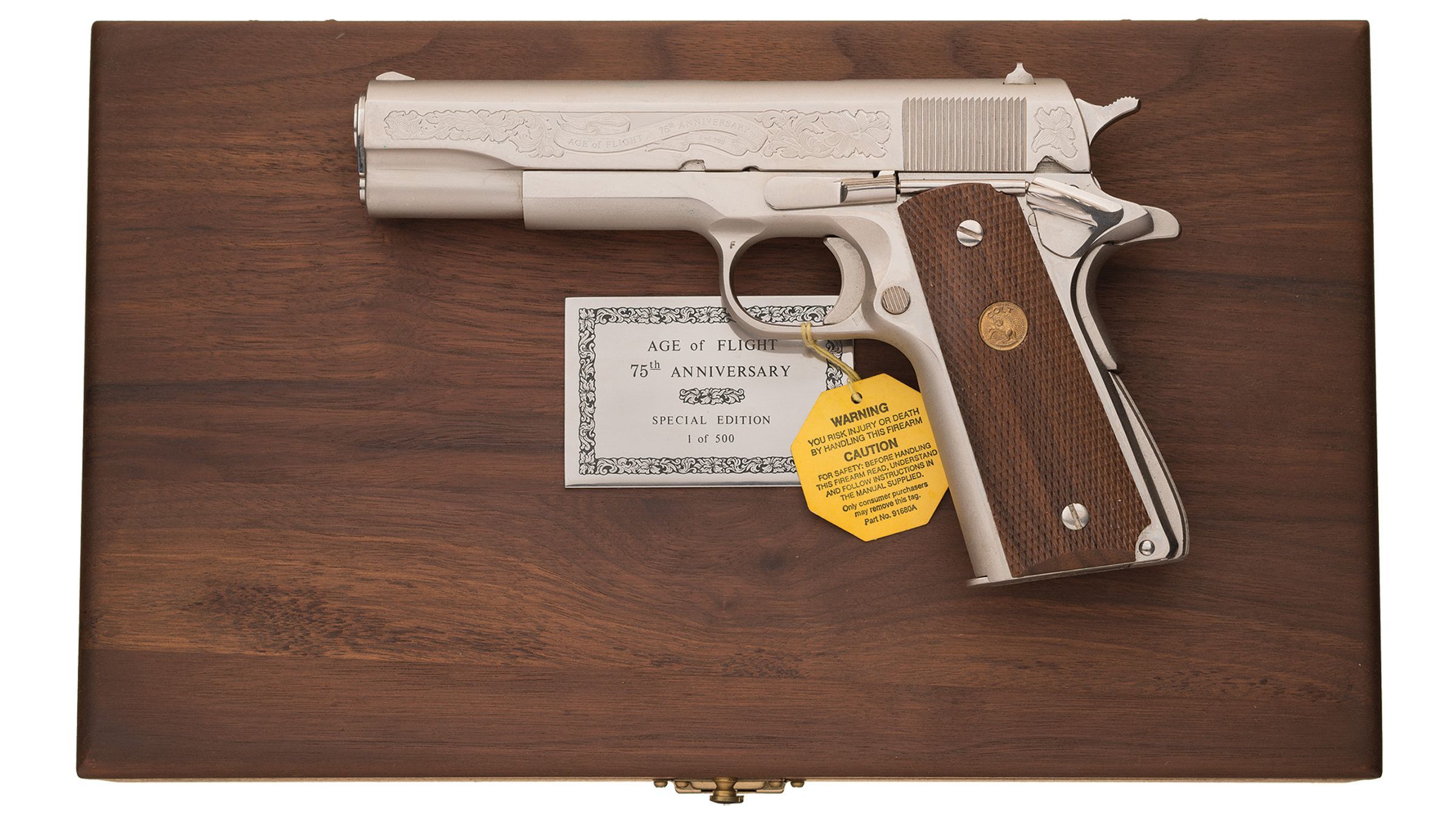 Colt Age of Flight 75th Anniversary Government Model Pistol | Rock ...