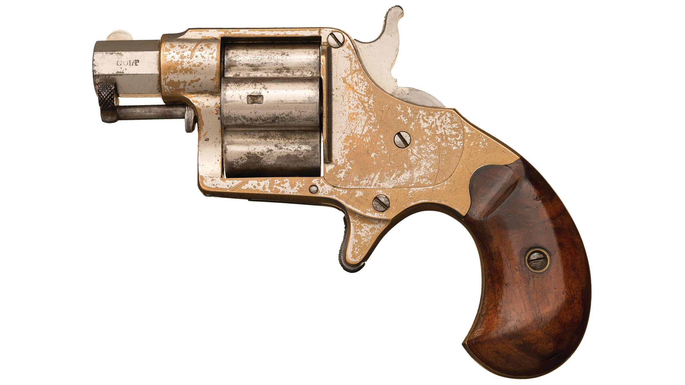 Rare First Year Production Colt 'Cloverleaf' Snub Nose Revolver | Rock ...