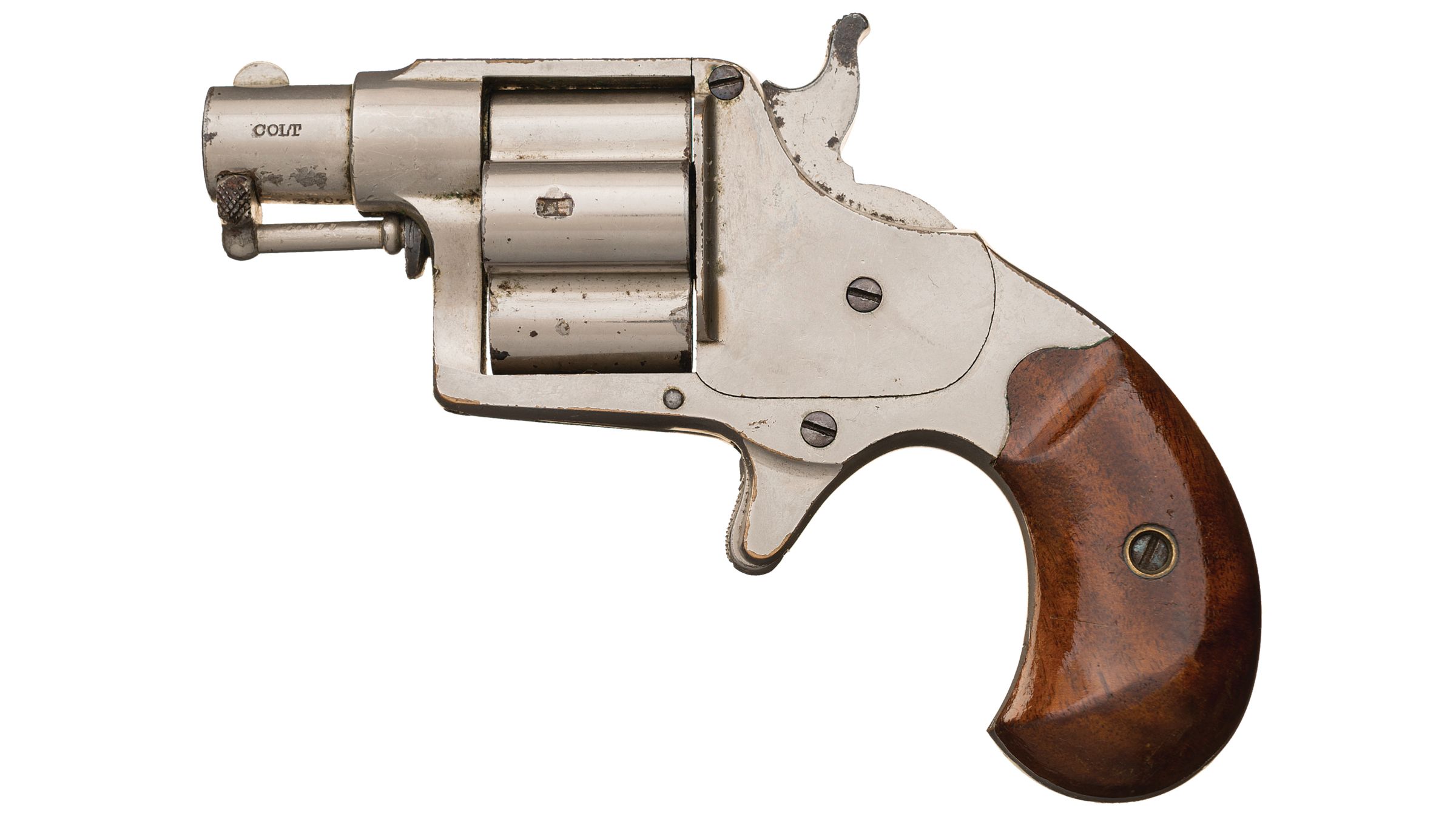 Rare Short Barreled Colt Cloverleaf House Model Revolver | Rock Island ...