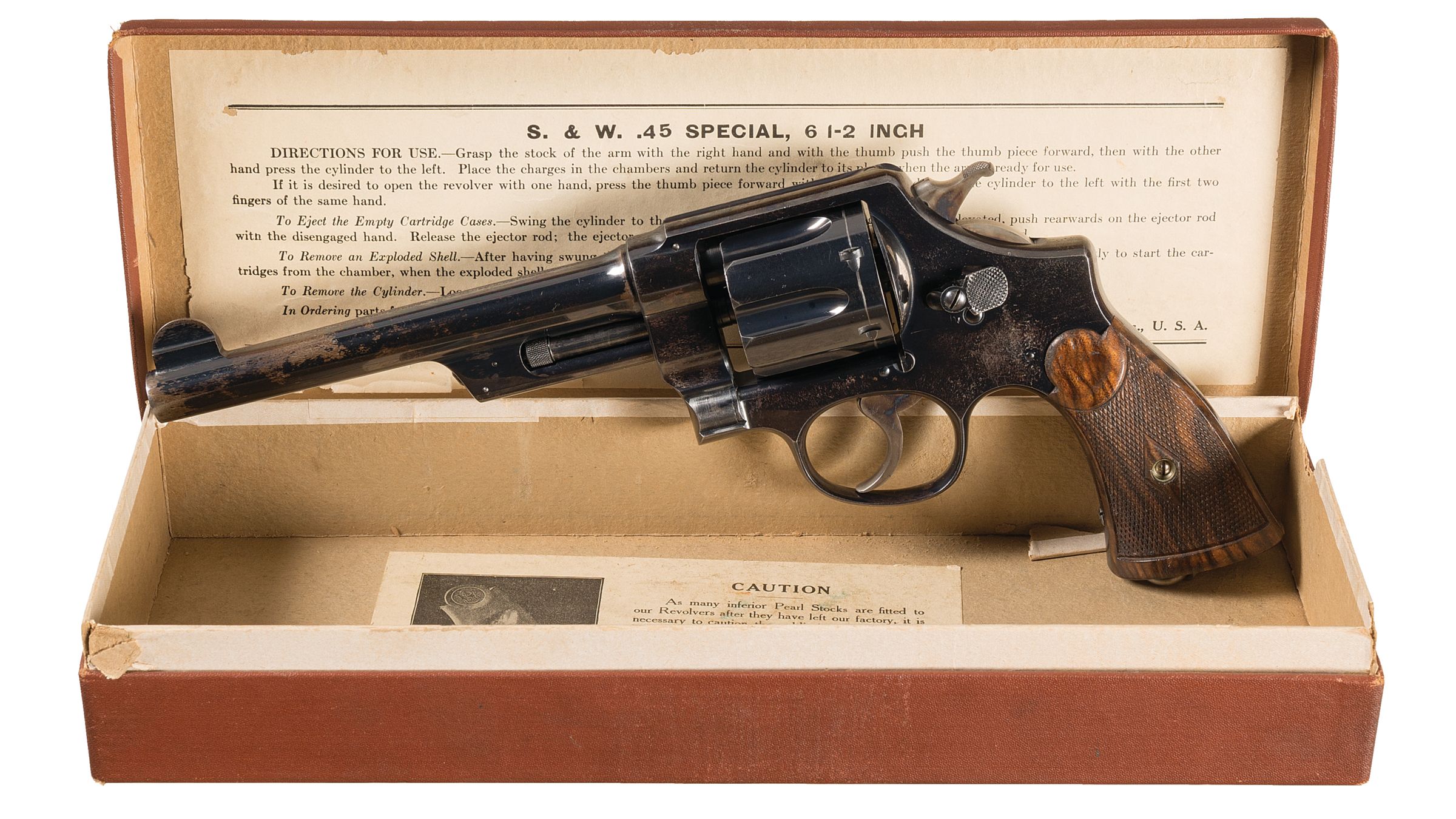 S&W U.S. Army Triple Lock Test Revolver | Rock Island Auction