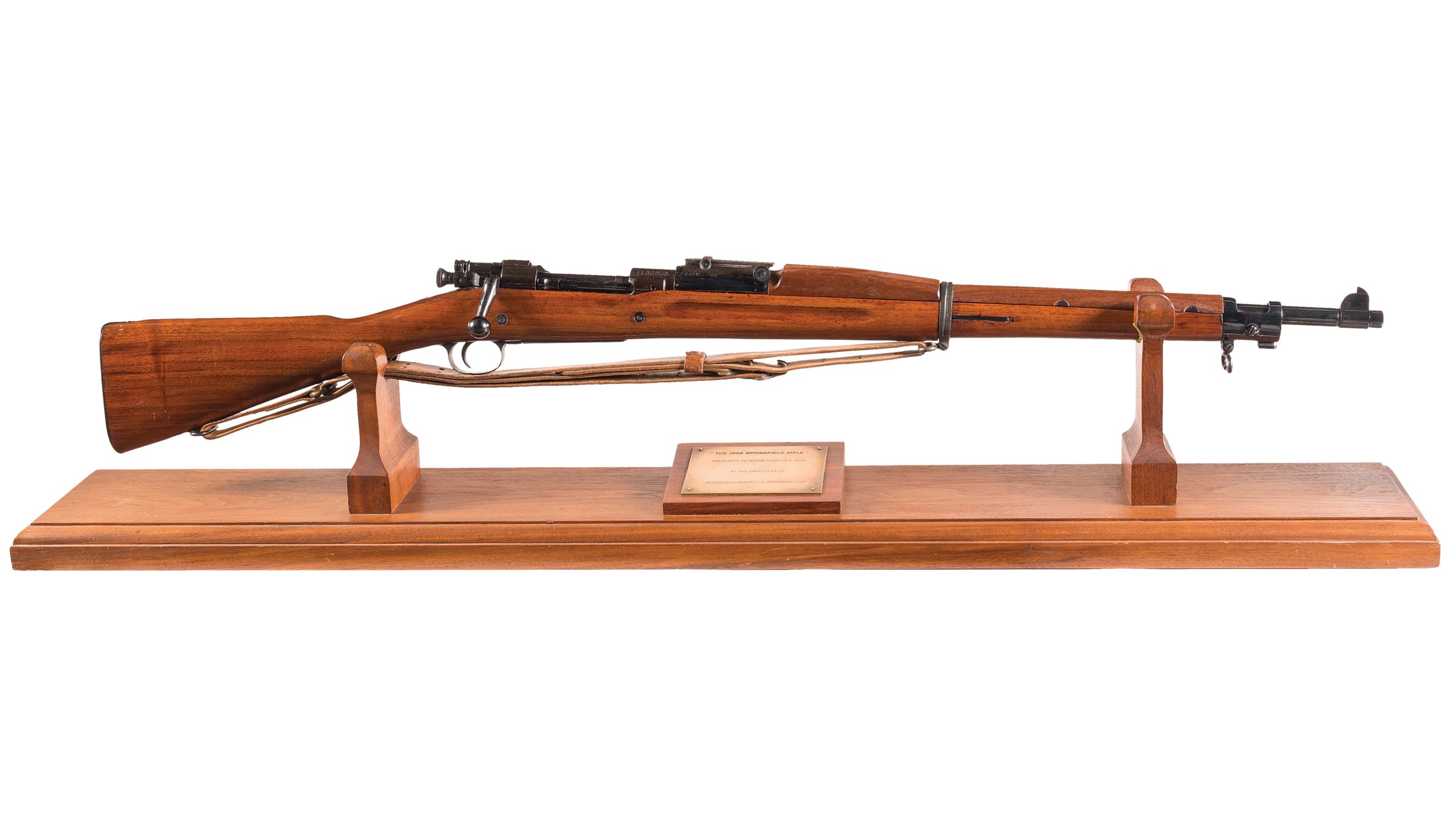 U.S. Springfield 1903 Mk I Rifle, Presented to Springfield Mayor | Rock ...