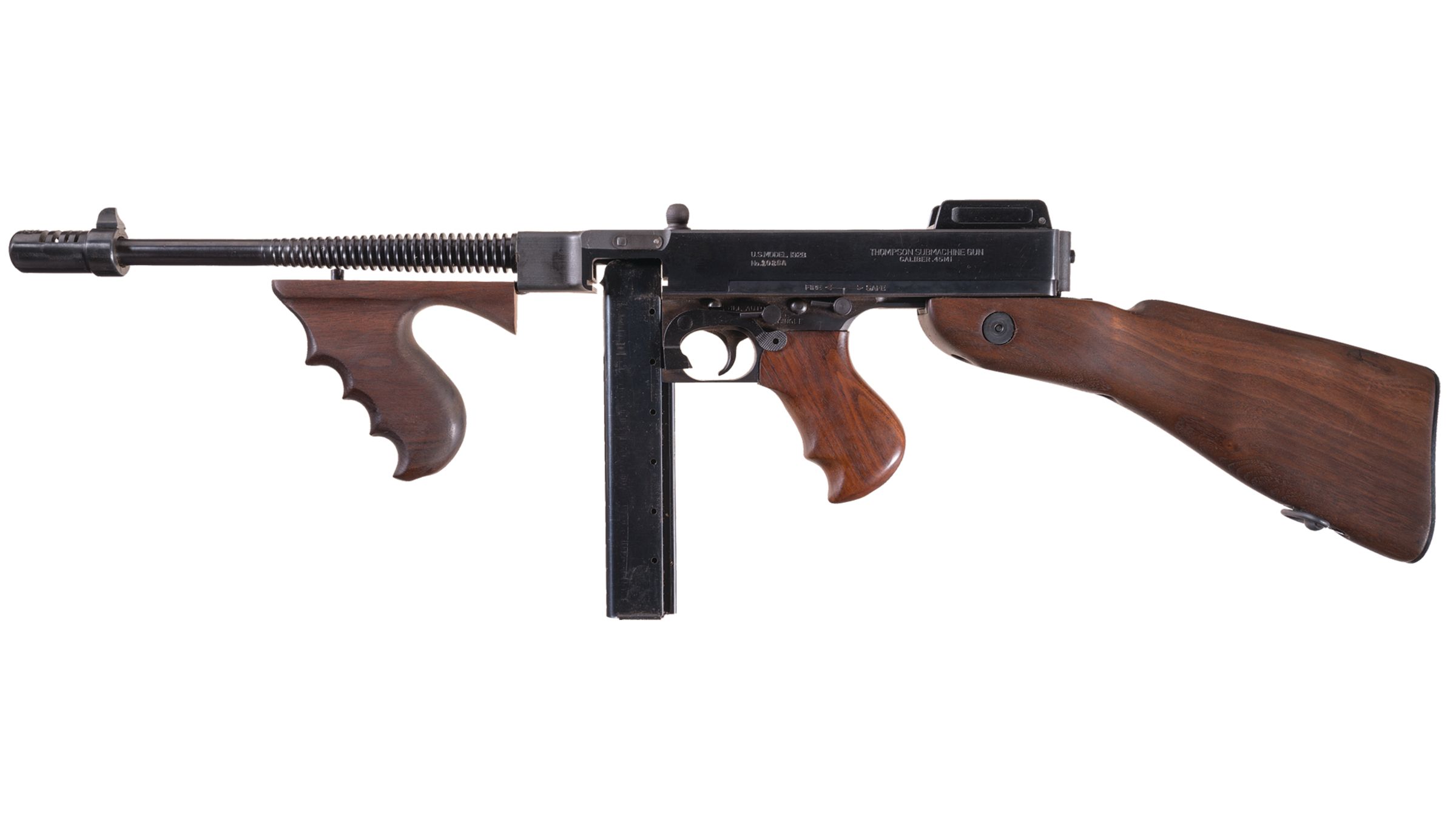 Fully Automatic Class III-NFA Auto-Ordnance M1928 Submachine Gun | Rock ...