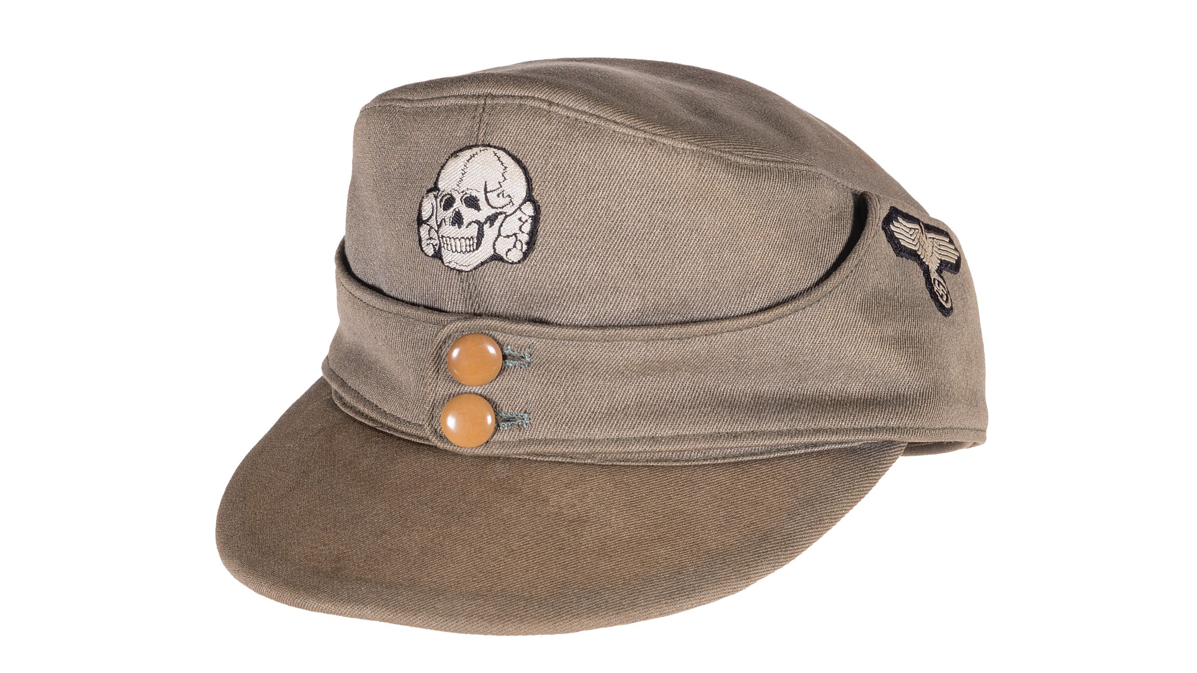 Fine Waffen-SS Enlisted Field Cap | Rock Island Auction