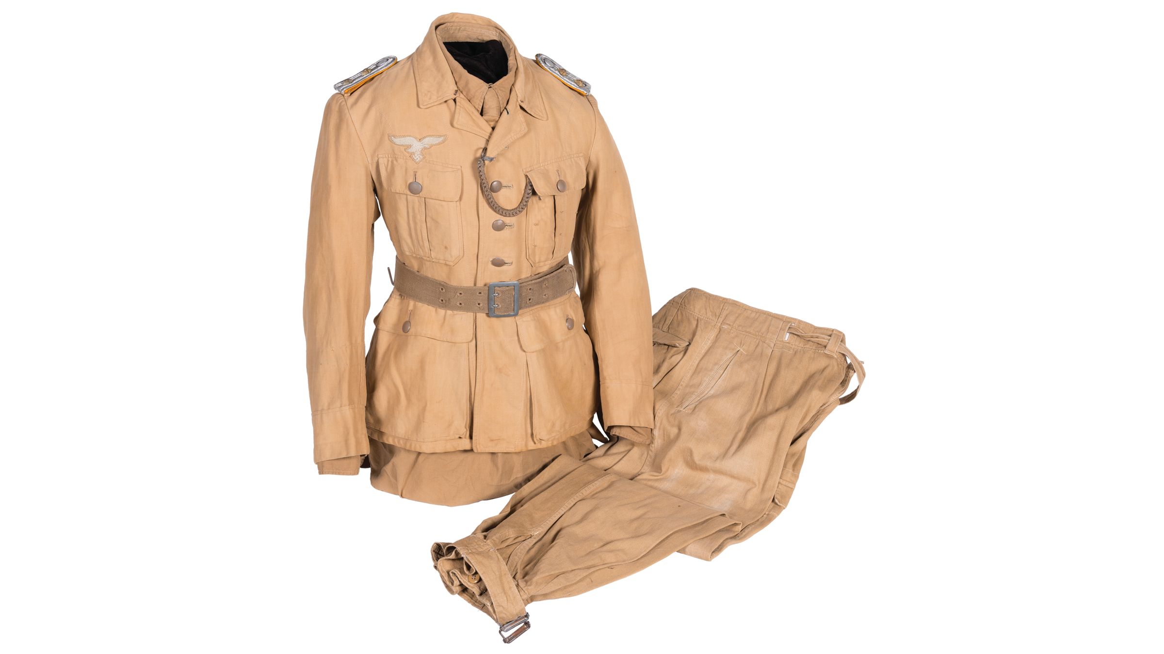 Ramcke Brigade Officer Uniform Set, Tunic, Shirt & Trousers | Rock ...