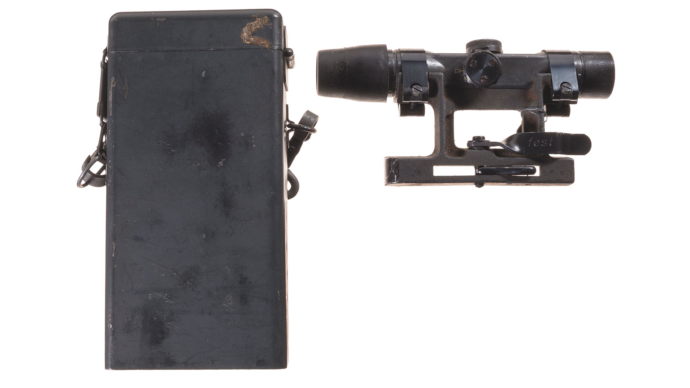 Very Nice Voitlander 'ddx' Code ZF4 Scope with Case | Rock Island Auction