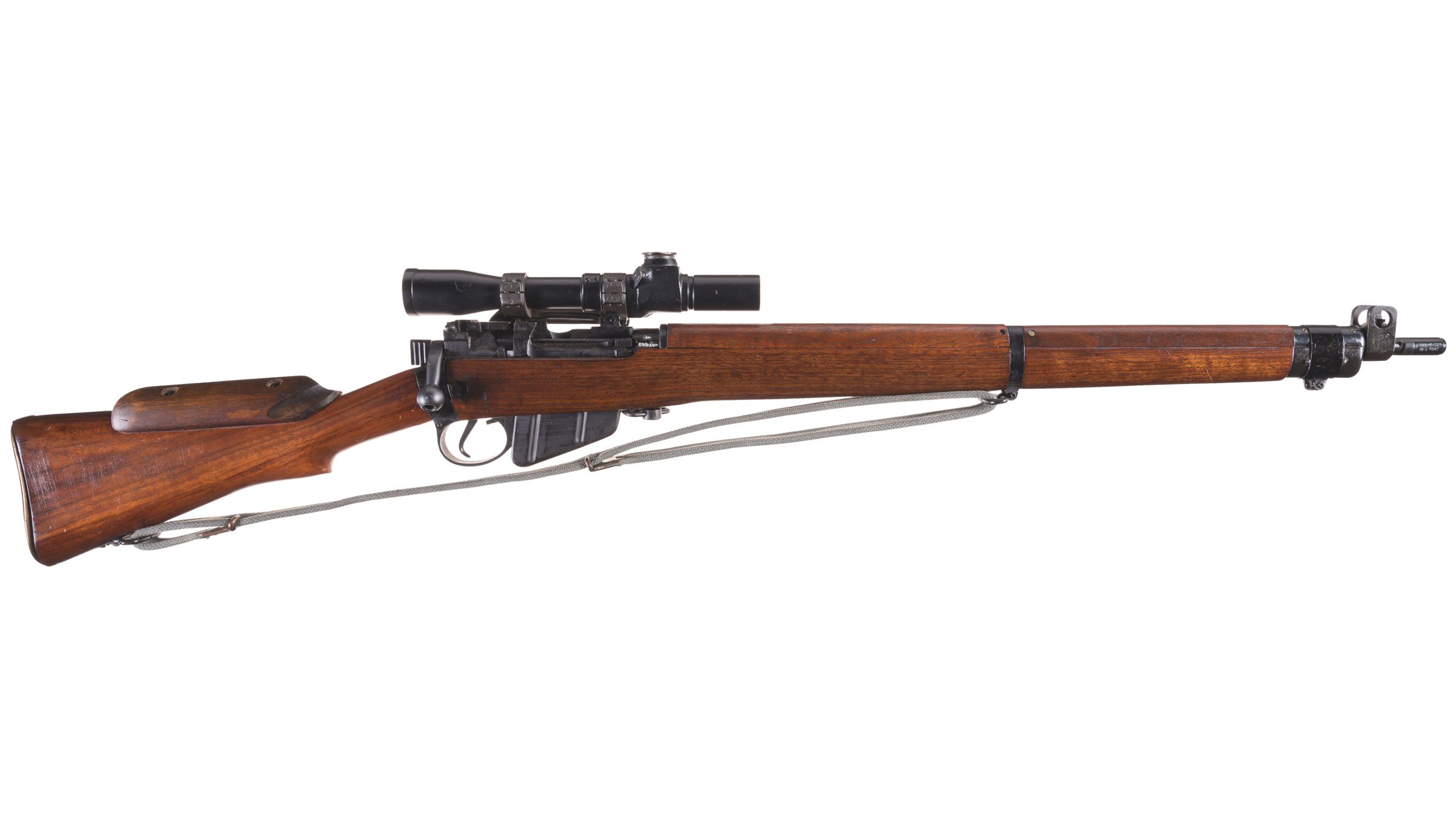 World War II British Enfield No. 4 Mk I (T) Rifle with Scope | Rock ...